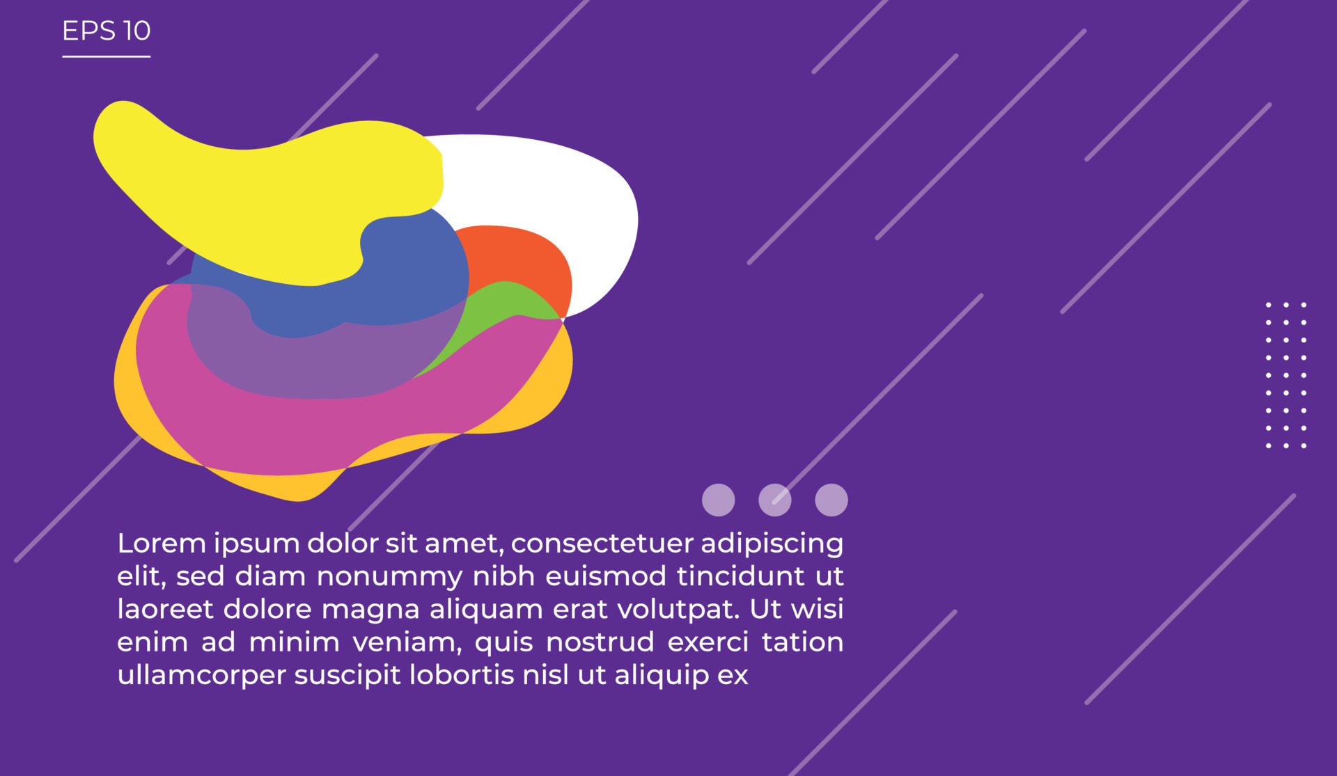 Moving Colorful Abstract Background Dynamic Effect Vector Illustration Minimal Design