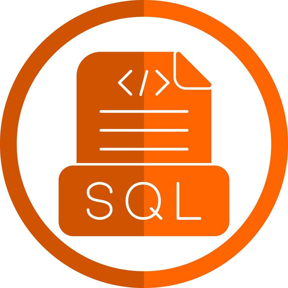 diseño de icono de vector de archivo sql 21307022 Vector en Vecteezy