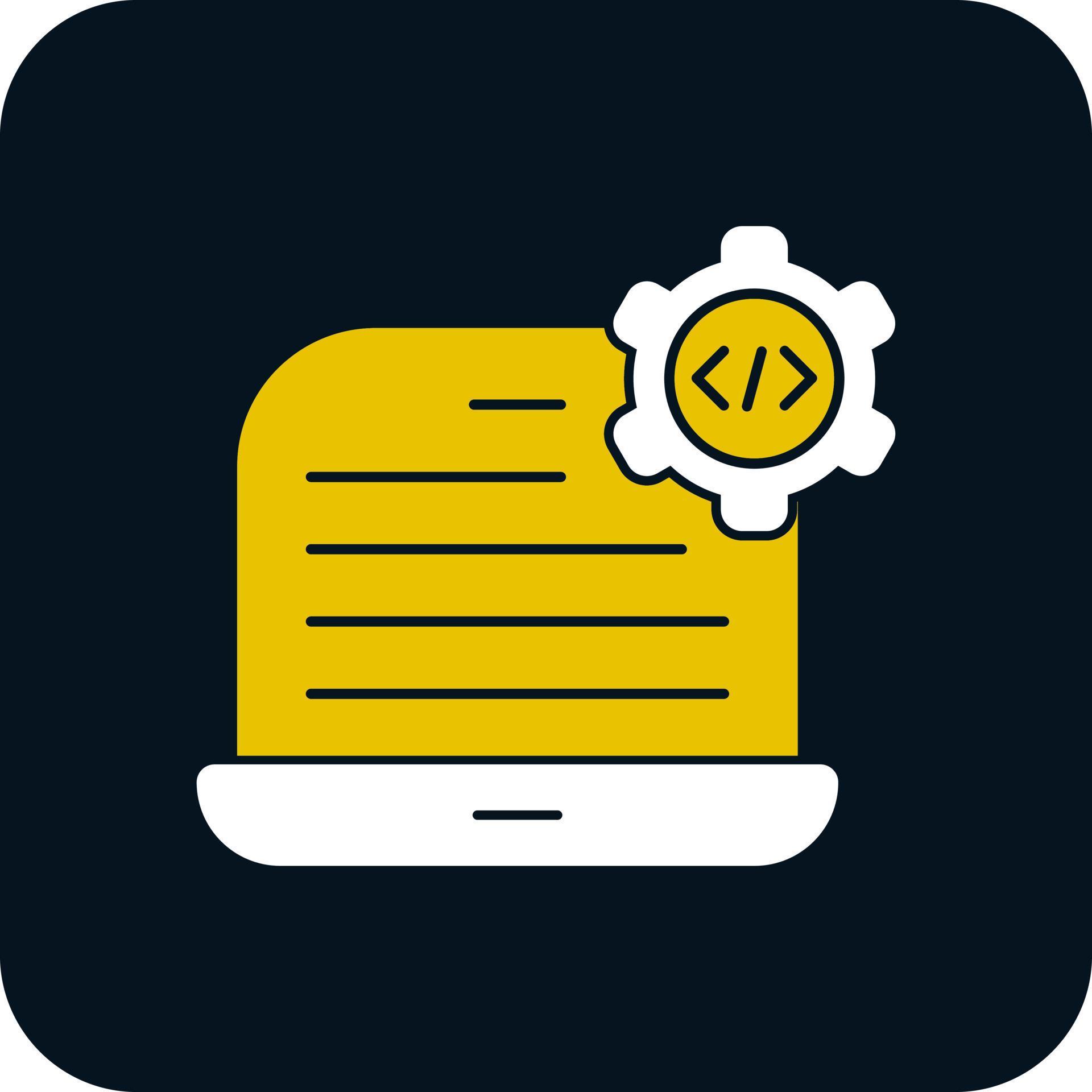 Code Setting Vector Icon Design 21309382 Vector Art At Vecteezy