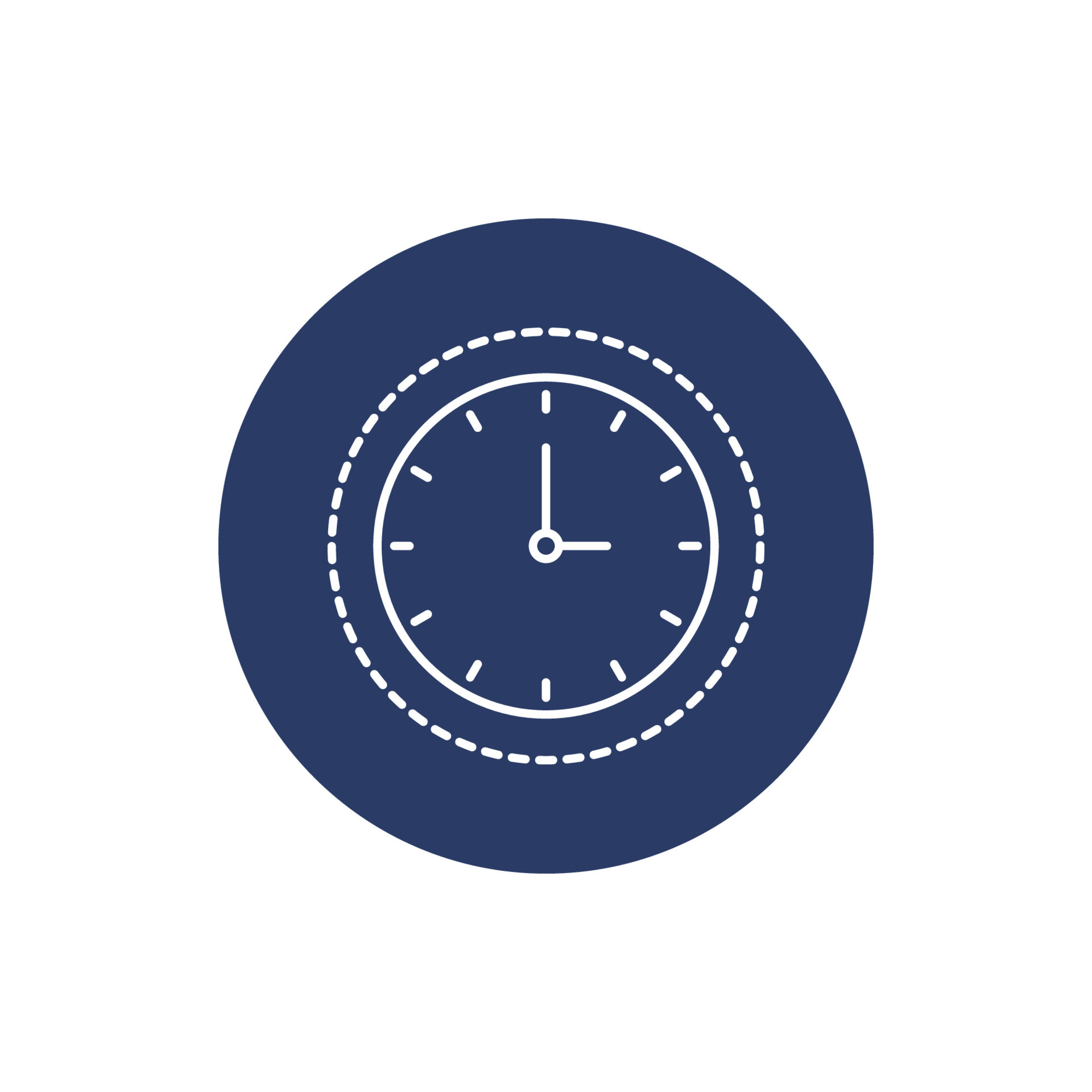 clock, office clock icon 21310348 Vector Art at Vecteezy