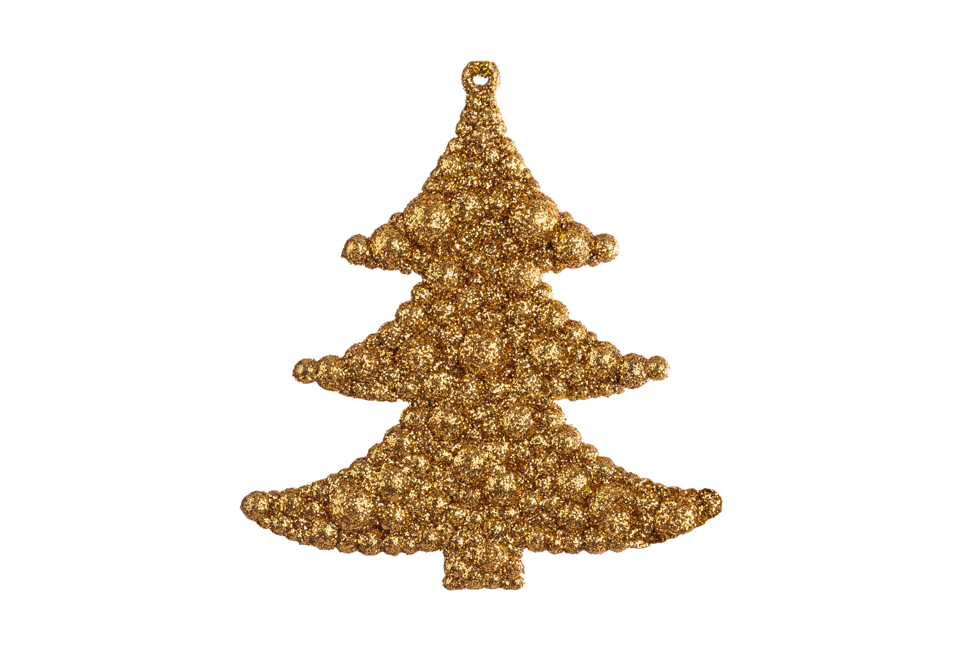 Gold christmas tree isolated on a transparent background 21312373 PNG