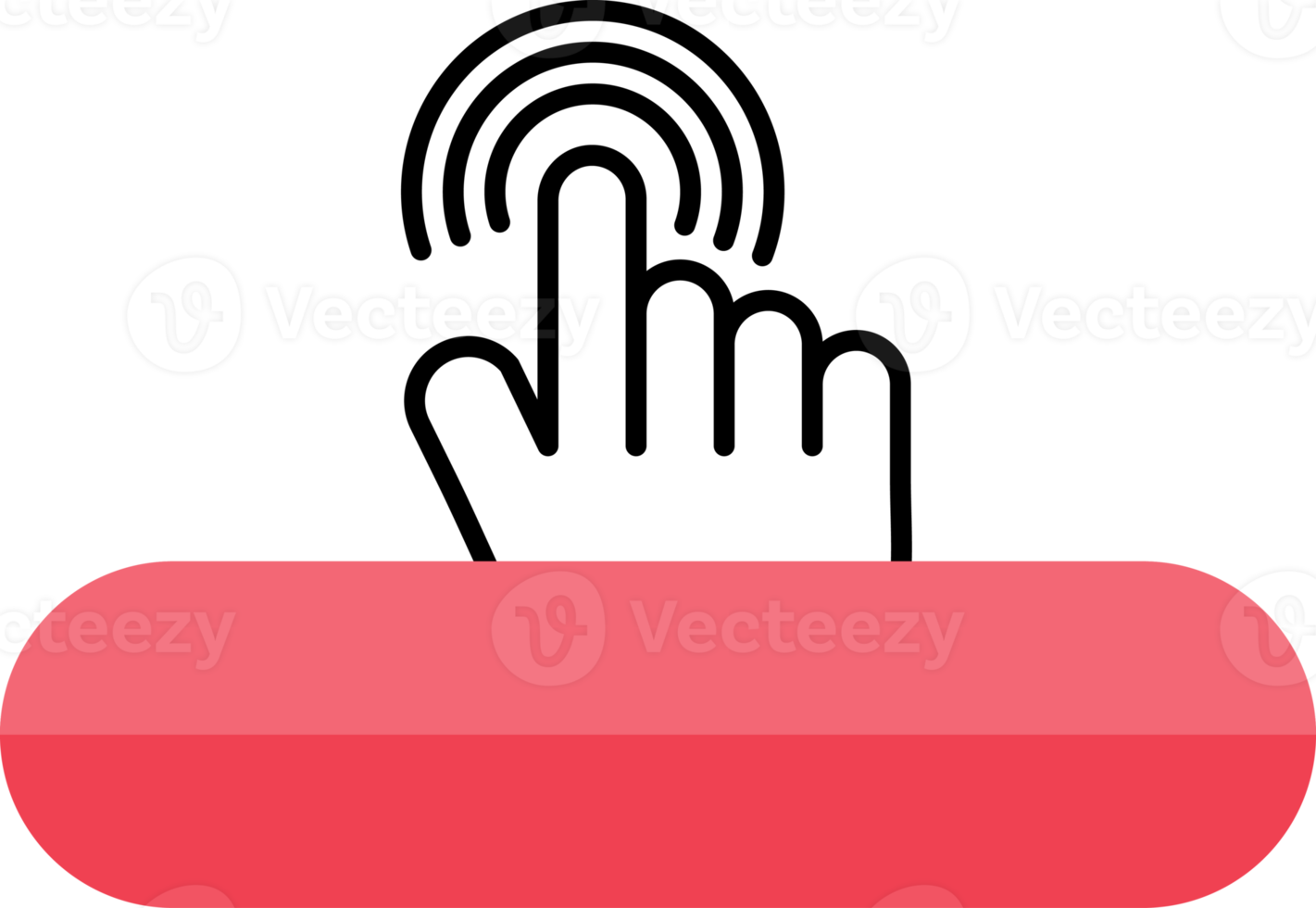 Click here button with hand pointer clicking icon 21312396 PNG Click here button with hand pointer clicking icon 21312396 PNG