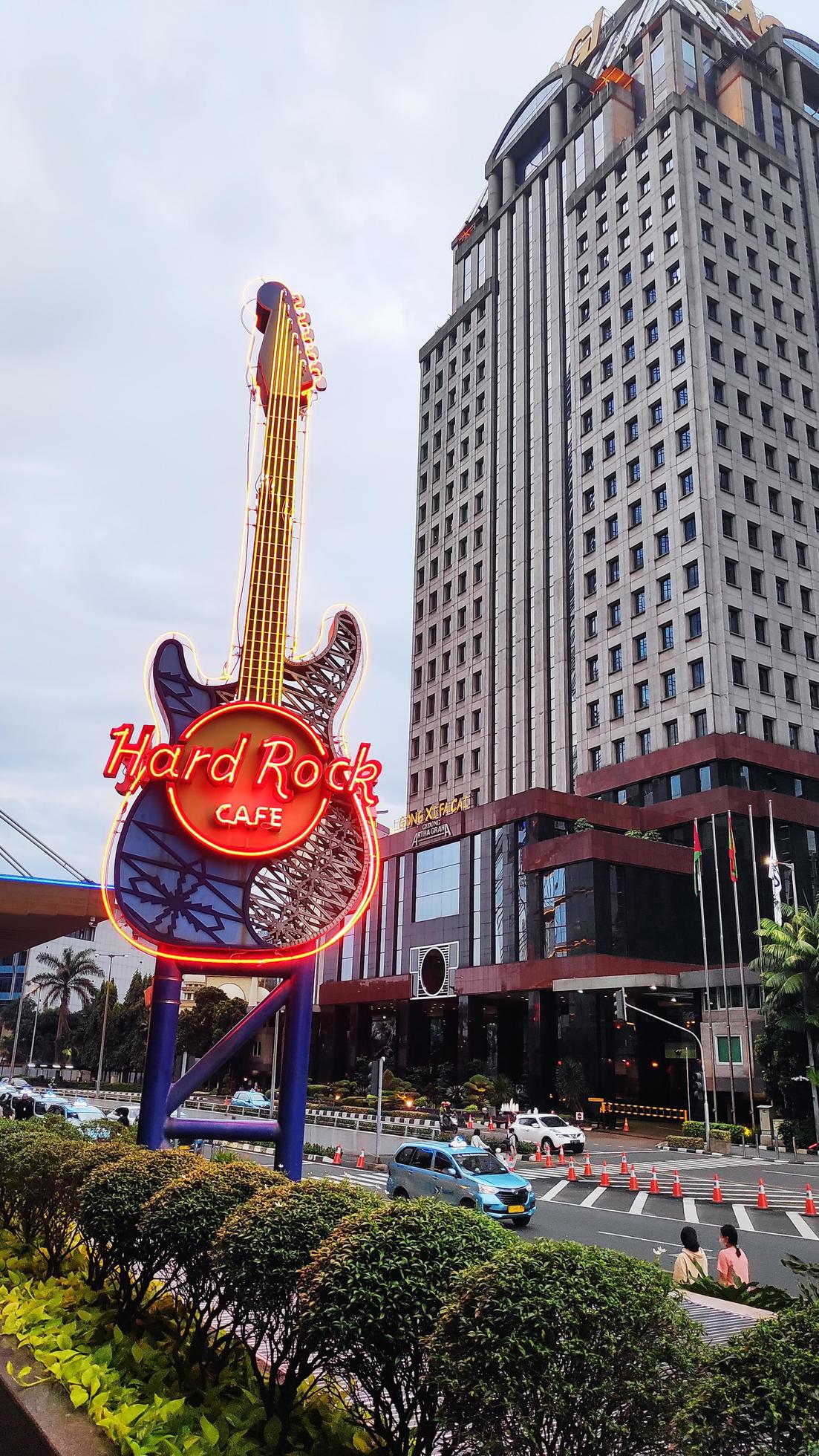 Jakarta Indonesia March 12 2023 Hard Rock Cafe Jakarta Located At