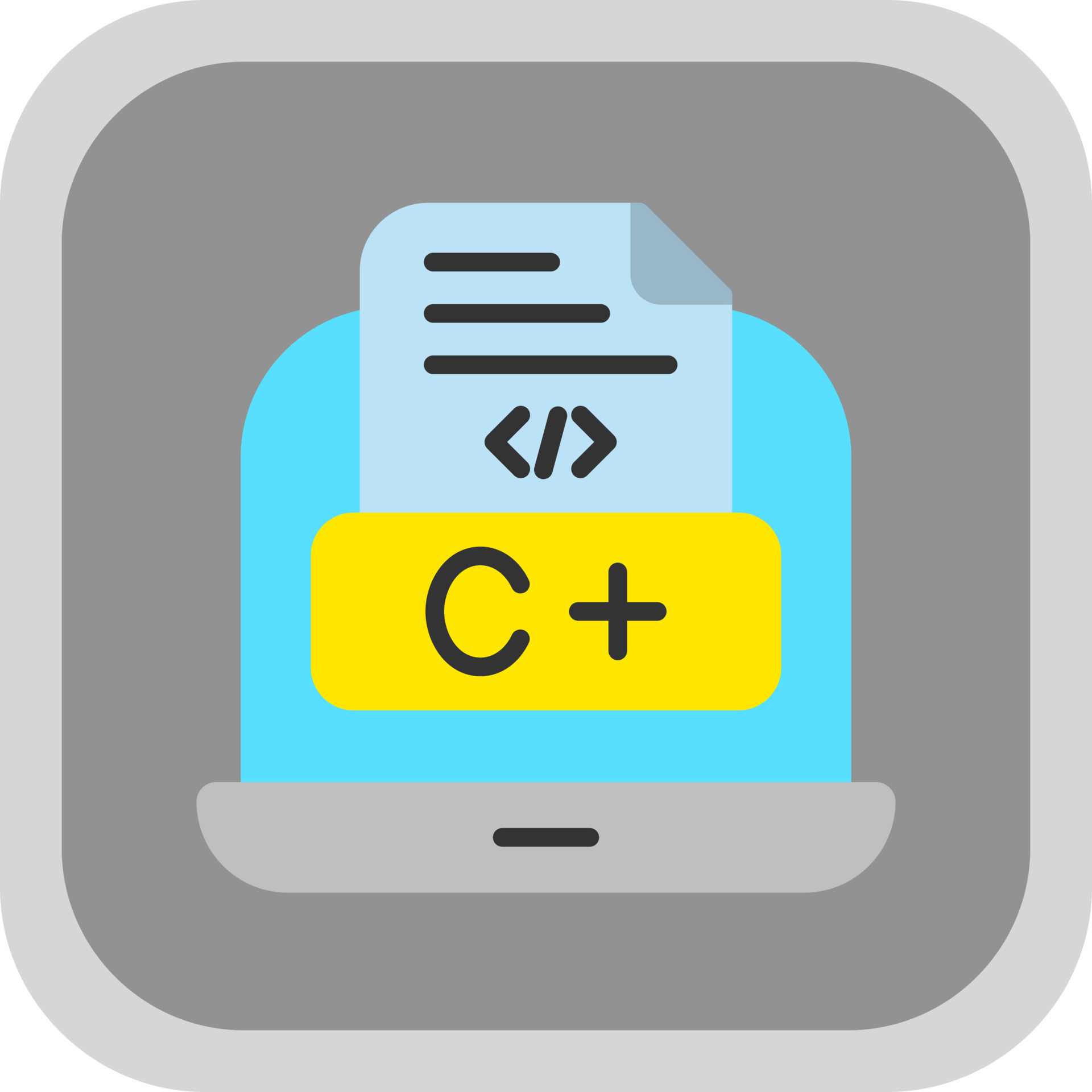 Coding Language Vector Icon Design 21313188 Vector Art At Vecteezy