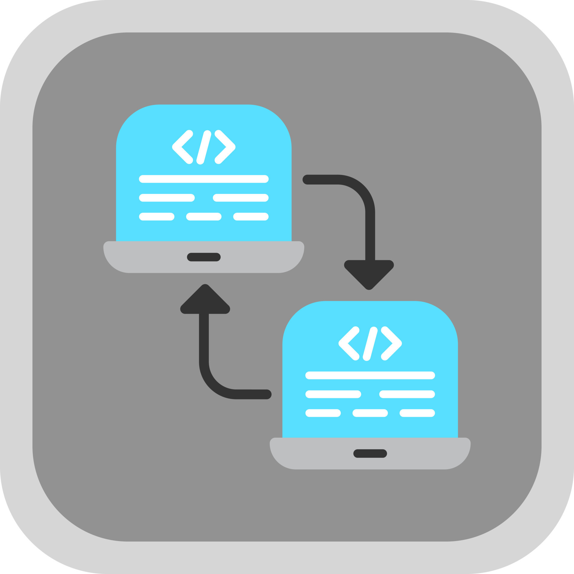 Code Refactoring Vector Icon Design 21313192 Vector Art At Vecteezy