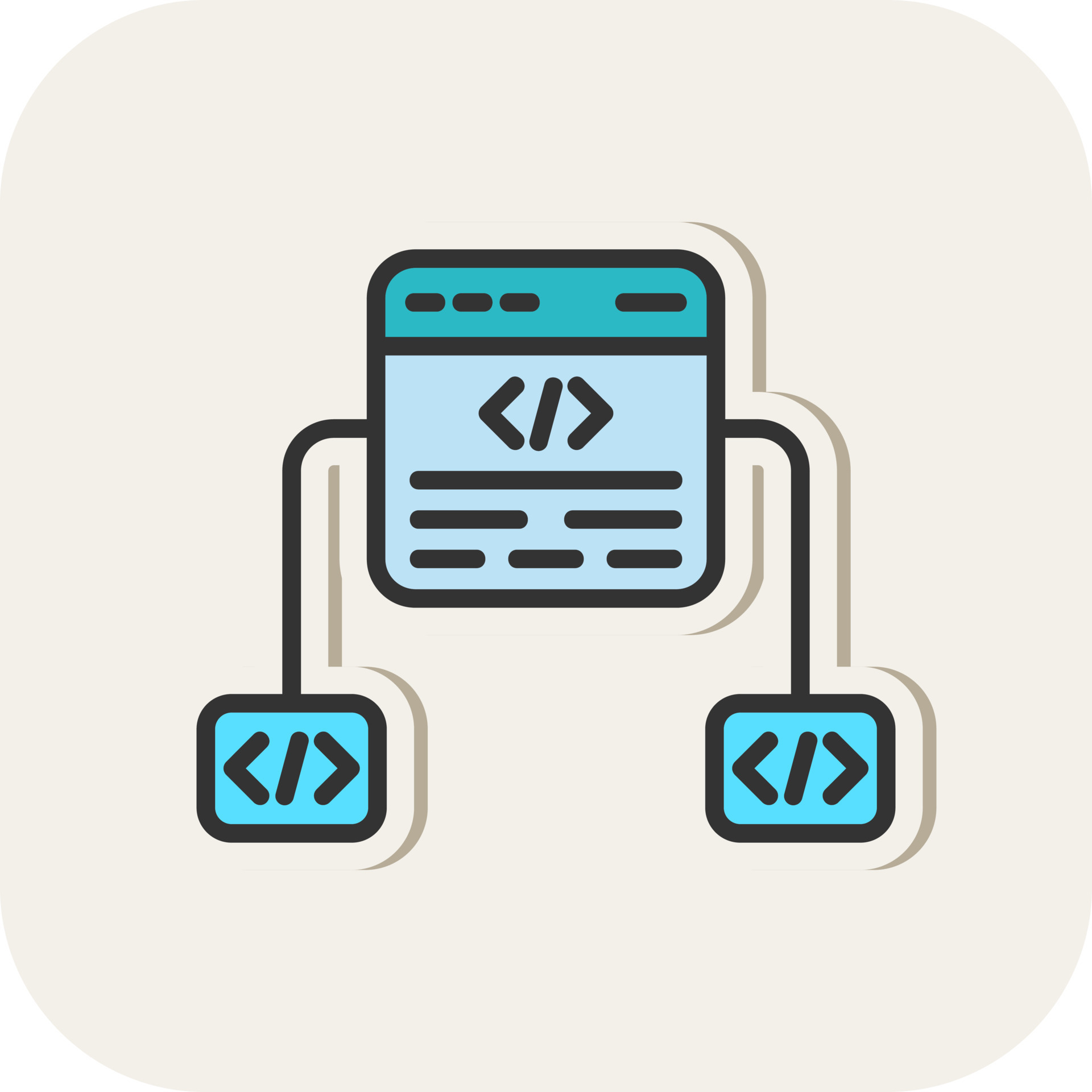 Code Framework Vector Icon Design 21314146 Vector Art at Vecteezy