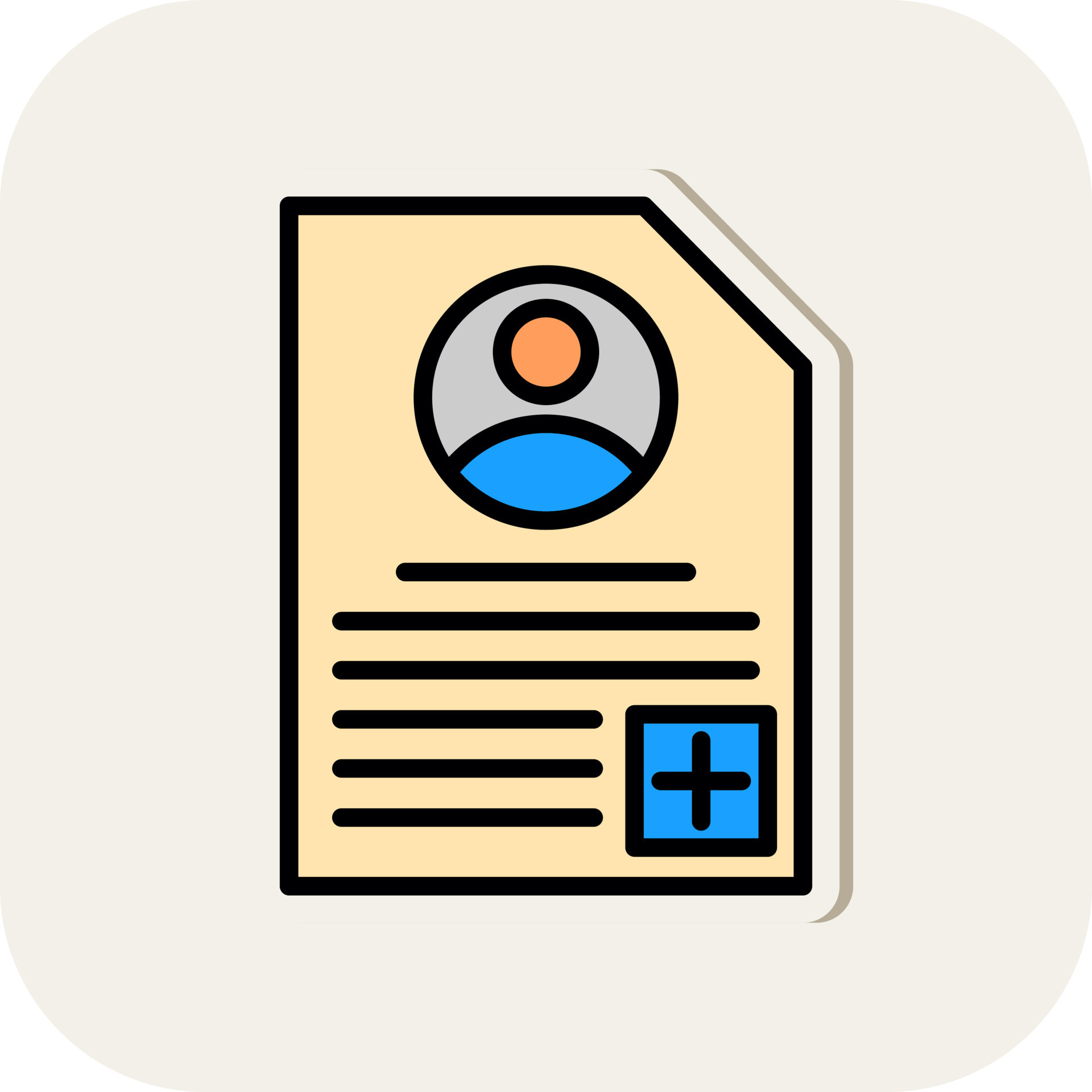 Patient Profile Vector Icon Design 21315486 Vector Art At Vecteezy