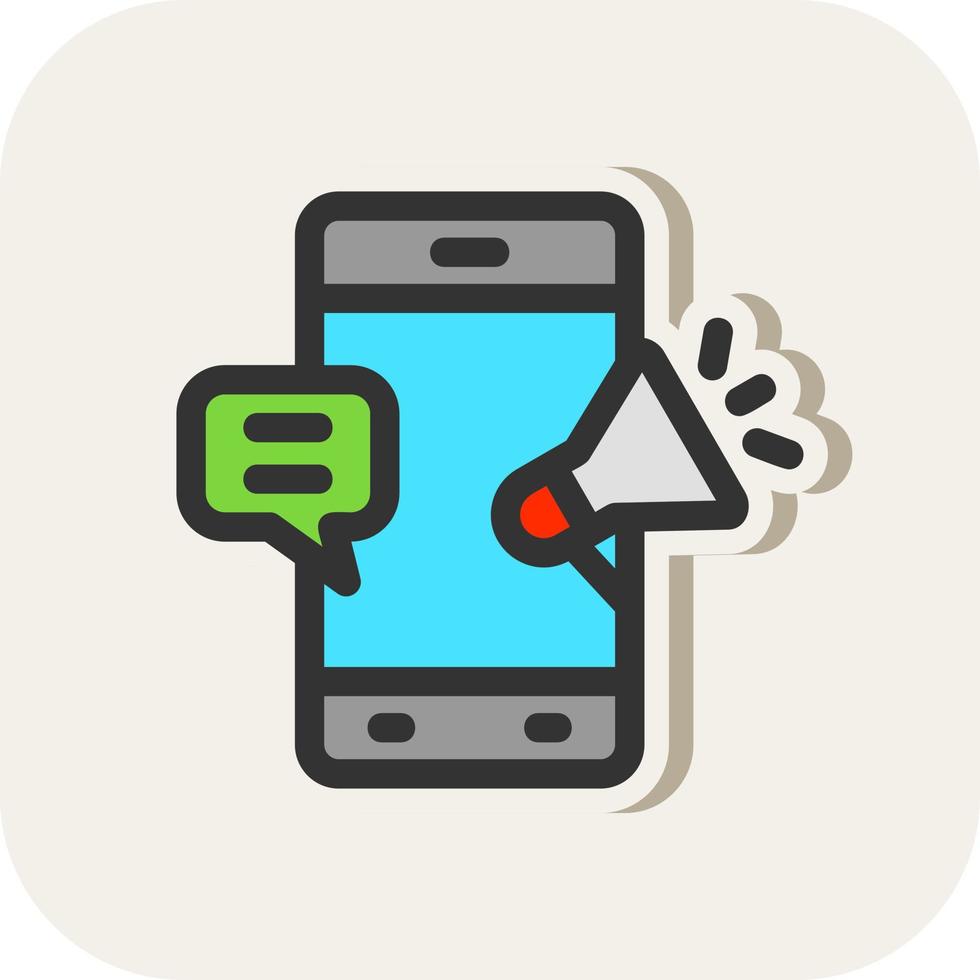 diseño de icono de vector de marketing de sms 21316071 Vector en Vecteezy