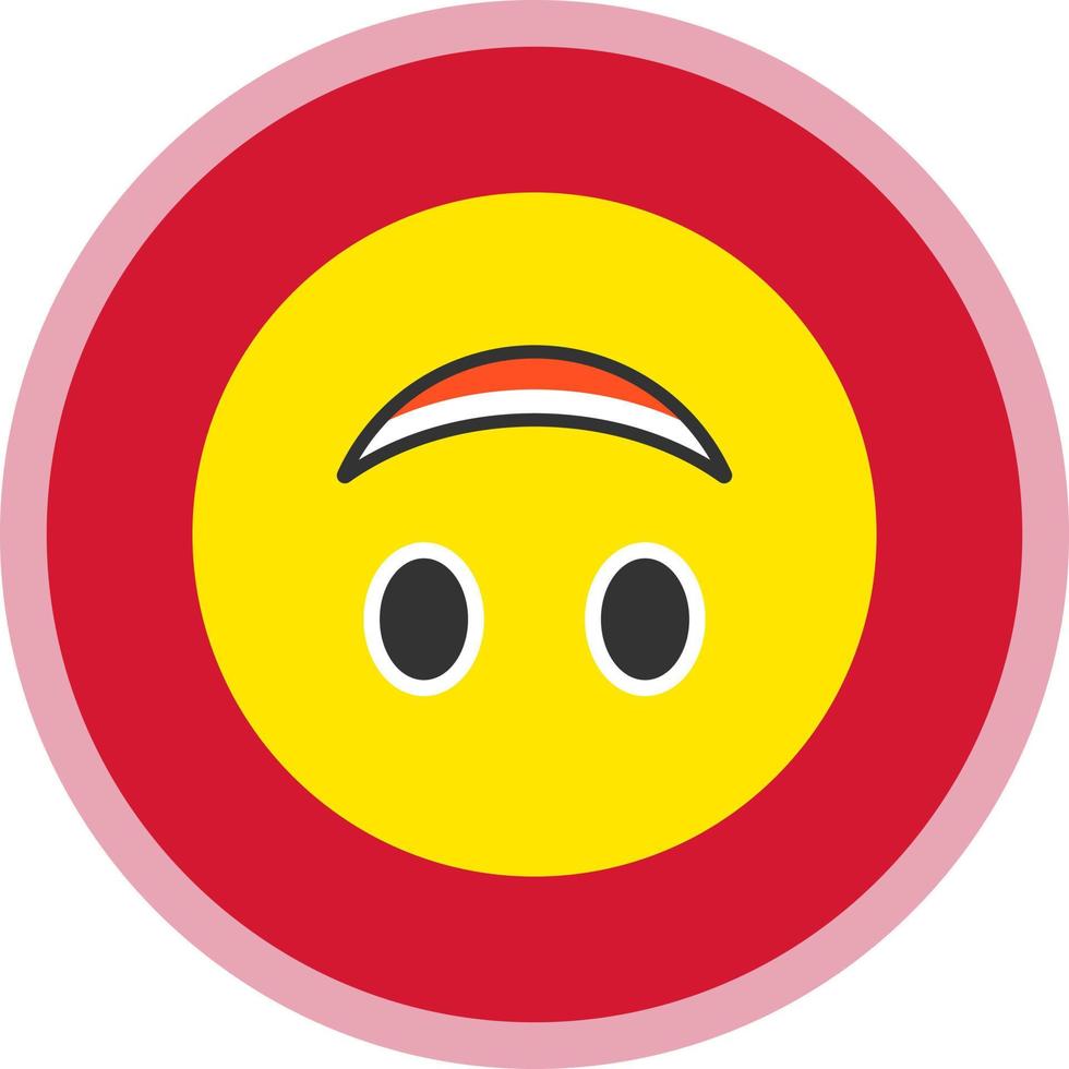 Upside Down Face Vector Icon Design 21316639 Vector Art At Vecteezy