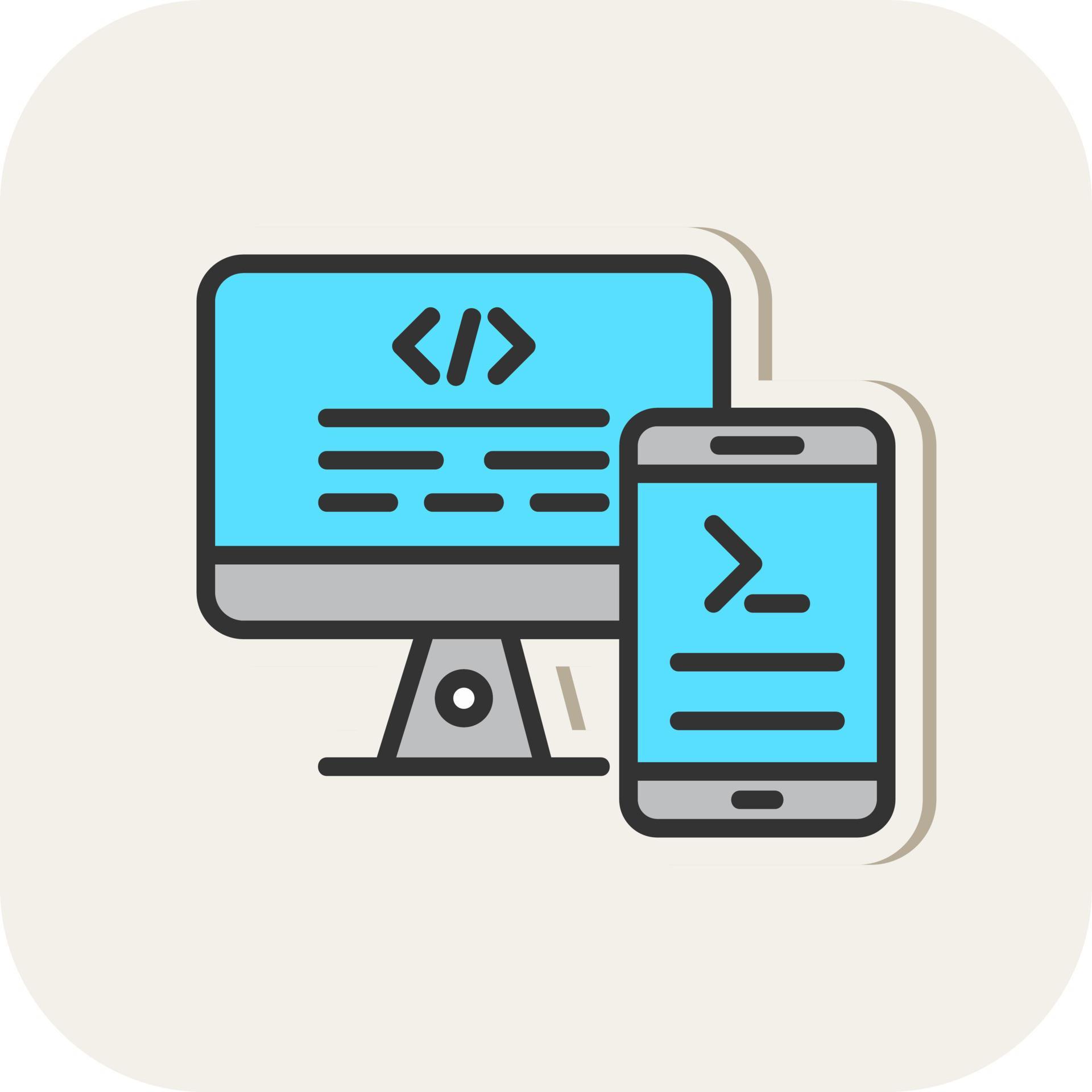 Code Terminal Vector Icon Design 21318484 Vector Art at Vecteezy