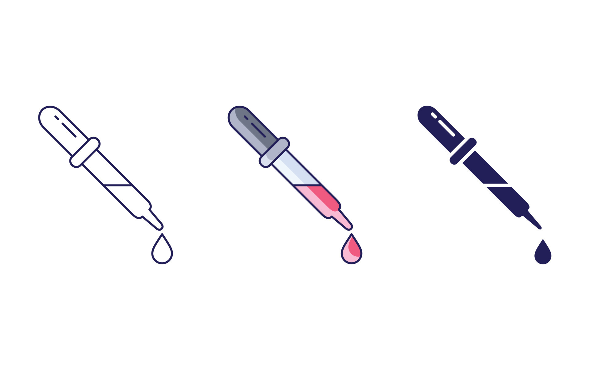 Dropper vector icon 21323120 Vector Art at Vecteezy