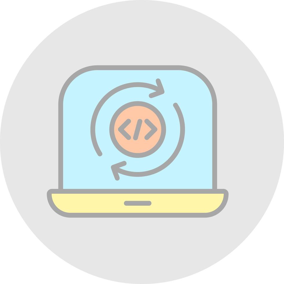 Programming Cycle Vector Icon Design 21323699 Vector Art at Vecteezy