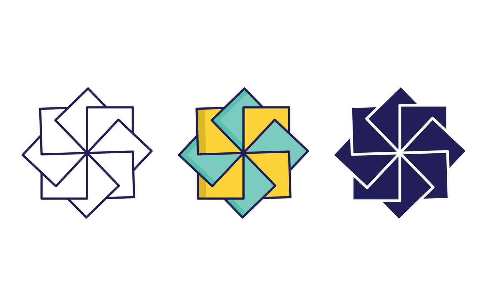 Abstract Shapes icon 21324157 Vector Art at Vecteezy