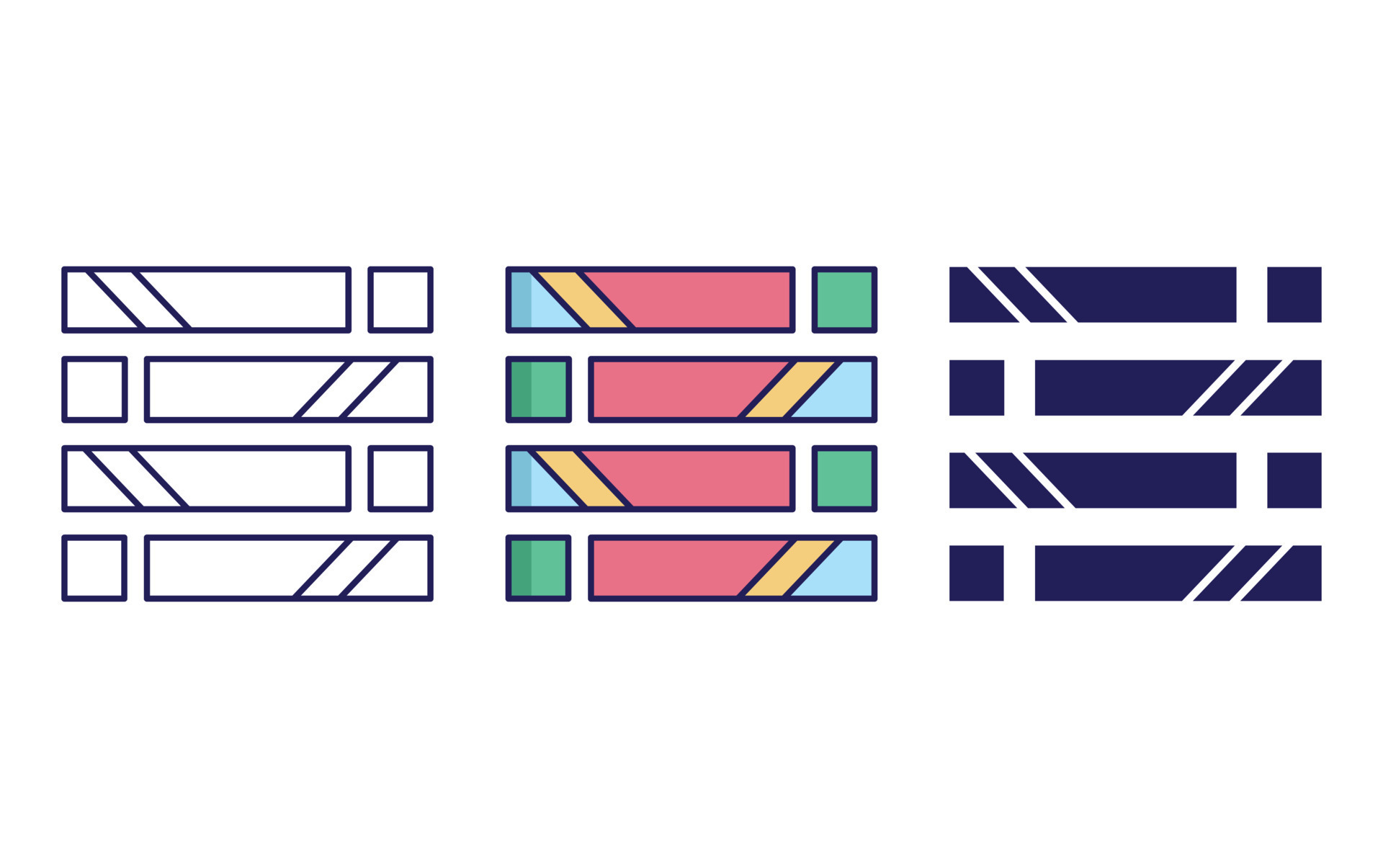 Abstract Shapes icon 21324289 Vector Art at Vecteezy