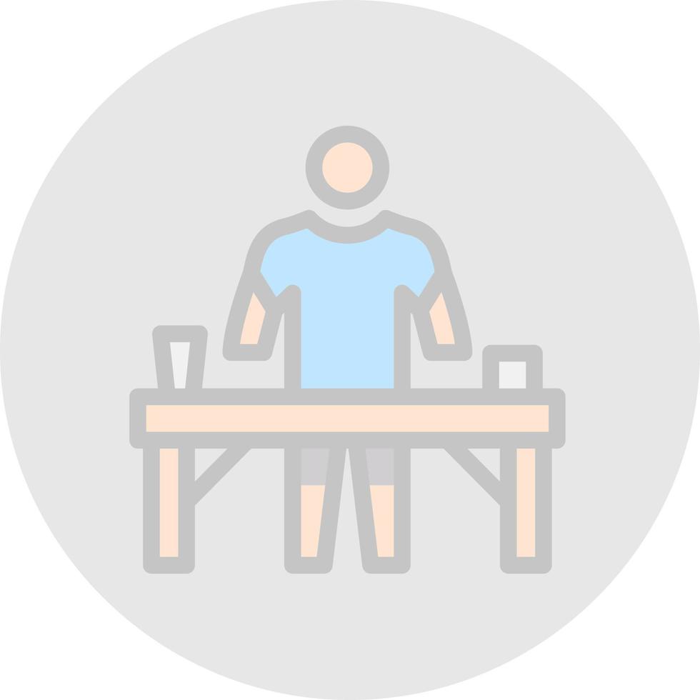 Massage Therapist Vector Icon Design 21324337 Vector Art At Vecteezy