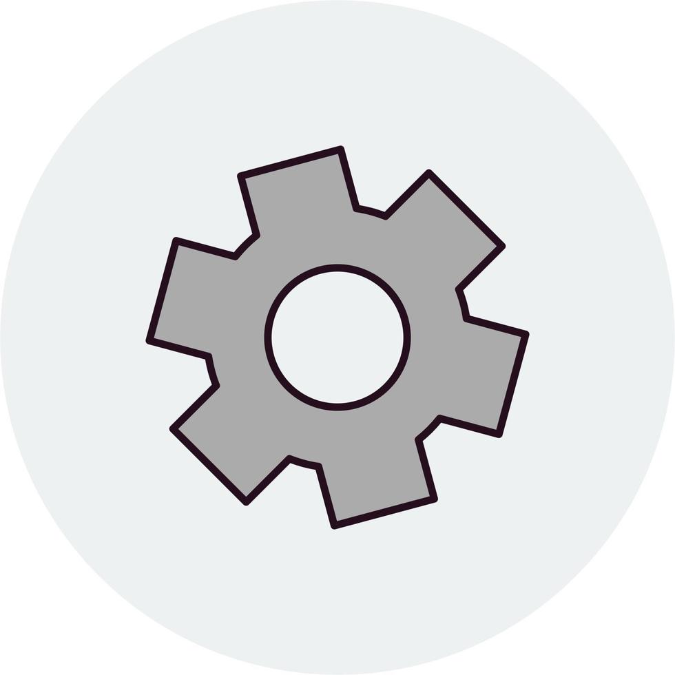 Settings button vector icon 21327307 Vector Art at Vecteezy