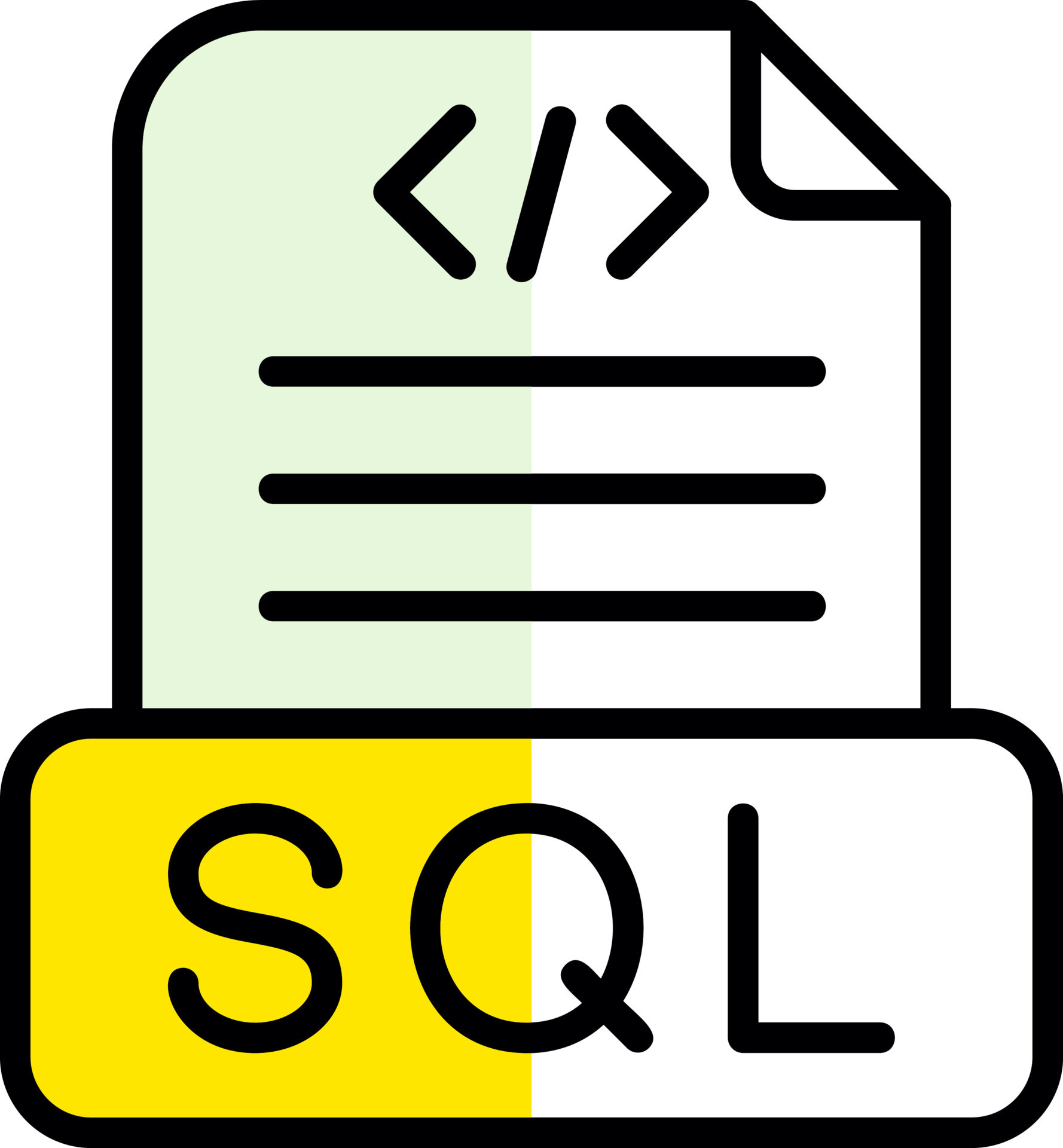 Sql File Vector Icon Design 21327978 Vector Art at Vecteezy