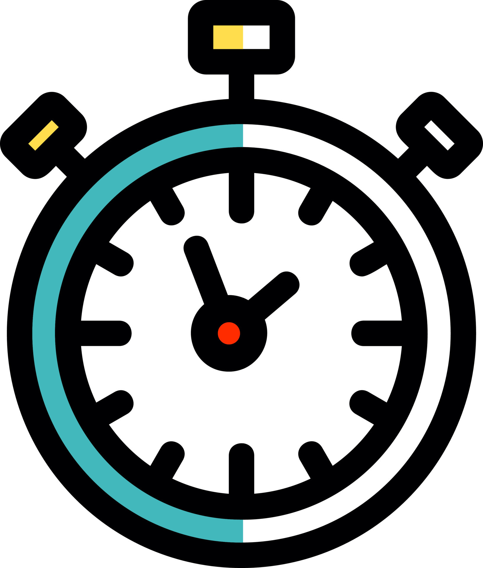 Stopwatch Vector Icon Design 21328168 Vector Art At Vecteezy