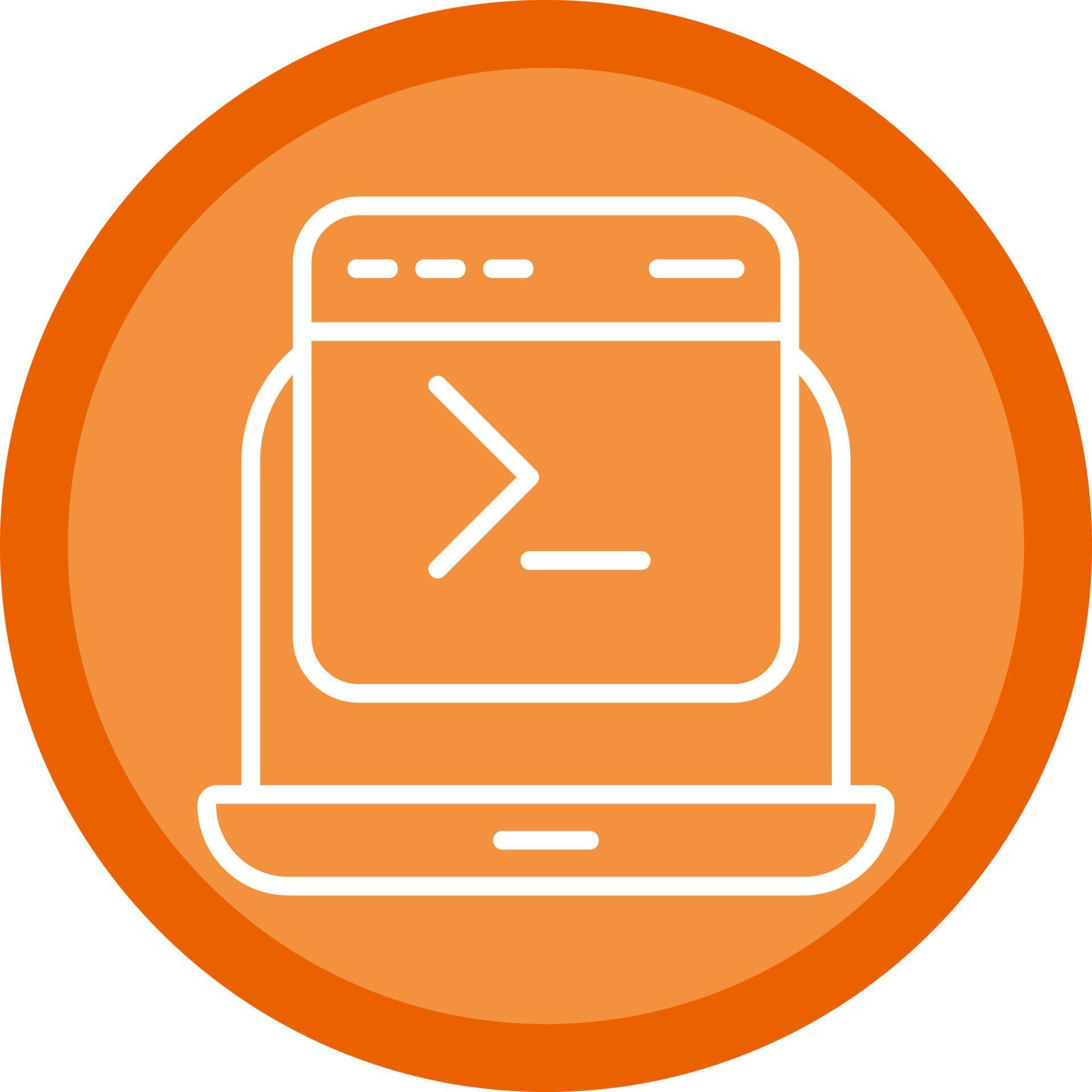Command Line Vector Icon Design 21330622 Vector Art At Vecteezy
