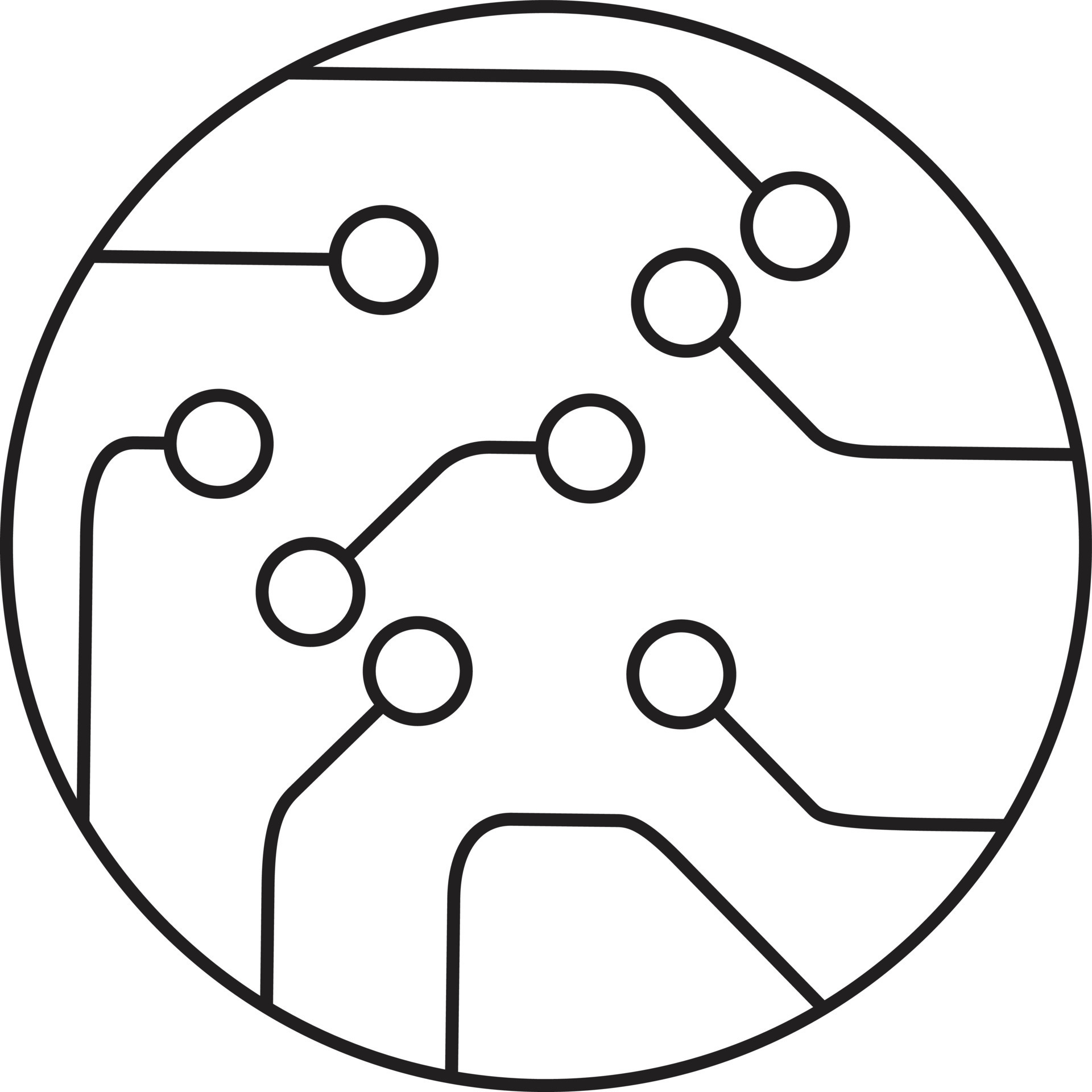 Circuit Board Icon Vector Flat Design 21333690 Vector Art At Vecteezy