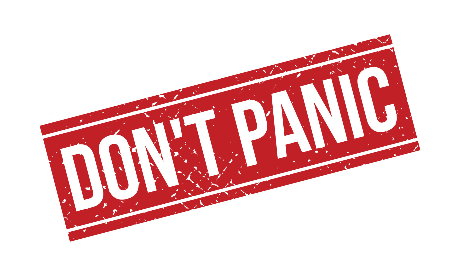 Don't Panic Rubber Grunge Stamp Seal Stock Vector 21334491 Vector Art at Vecteezy