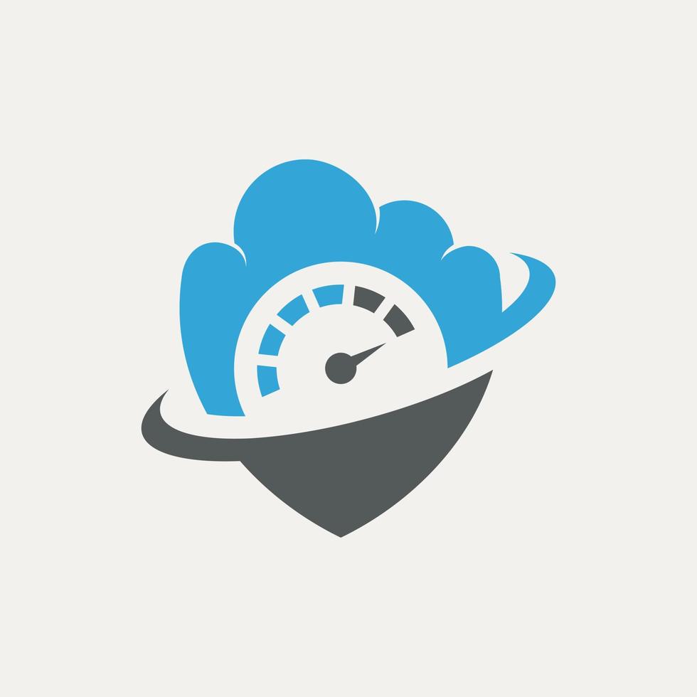 Cloud Rpm Speed Vector Technologi 21335145 Vector Art At Vecteezy