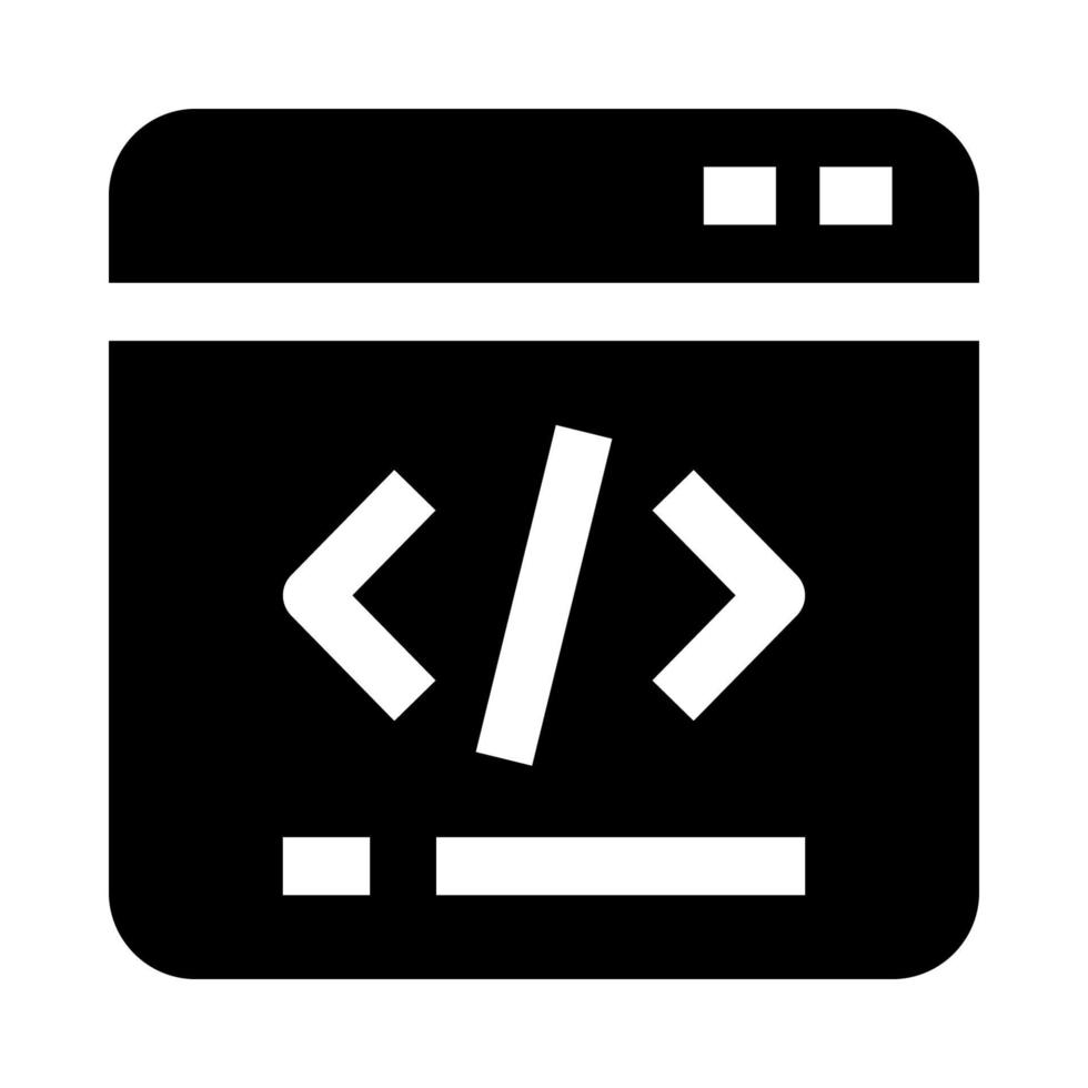 coding icon for your website, mobile, presentation, and logo design ...