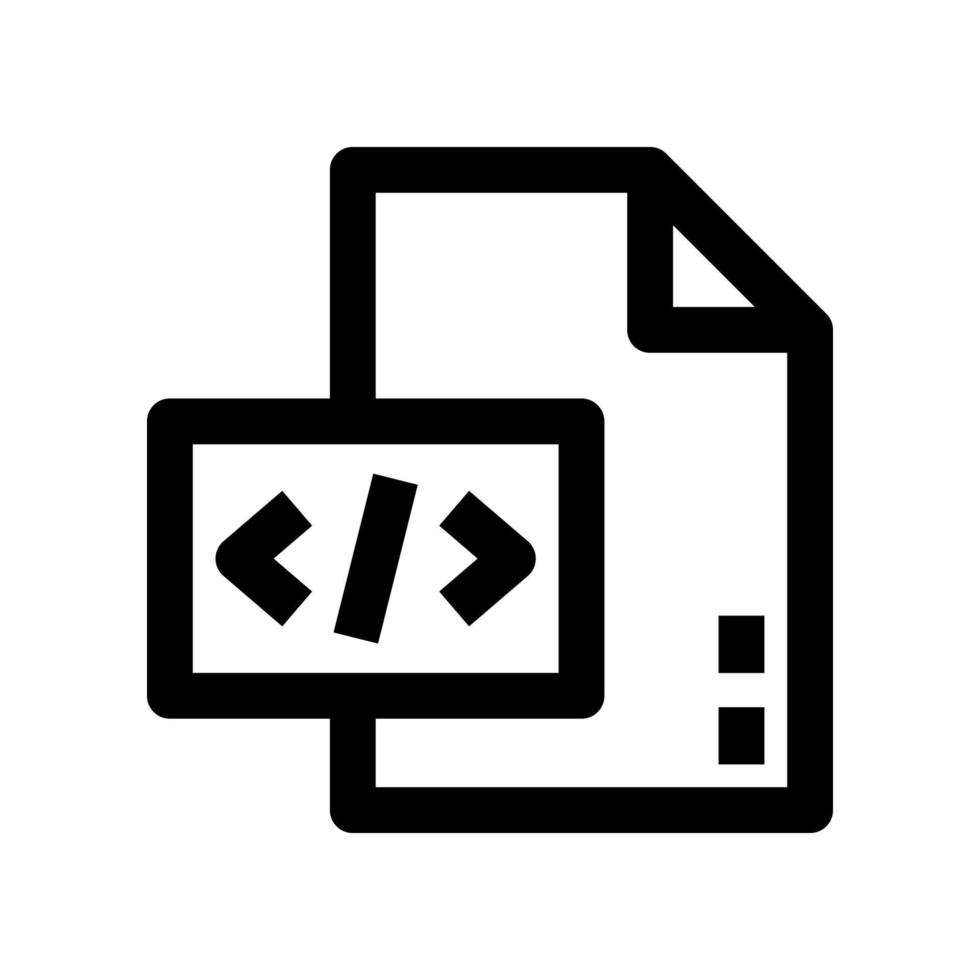 coding icon for your website, mobile, presentation, and logo design ...