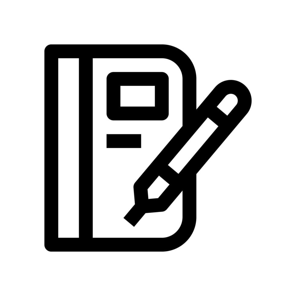 notebook icon for your website, mobile, presentation, and logo design ...
