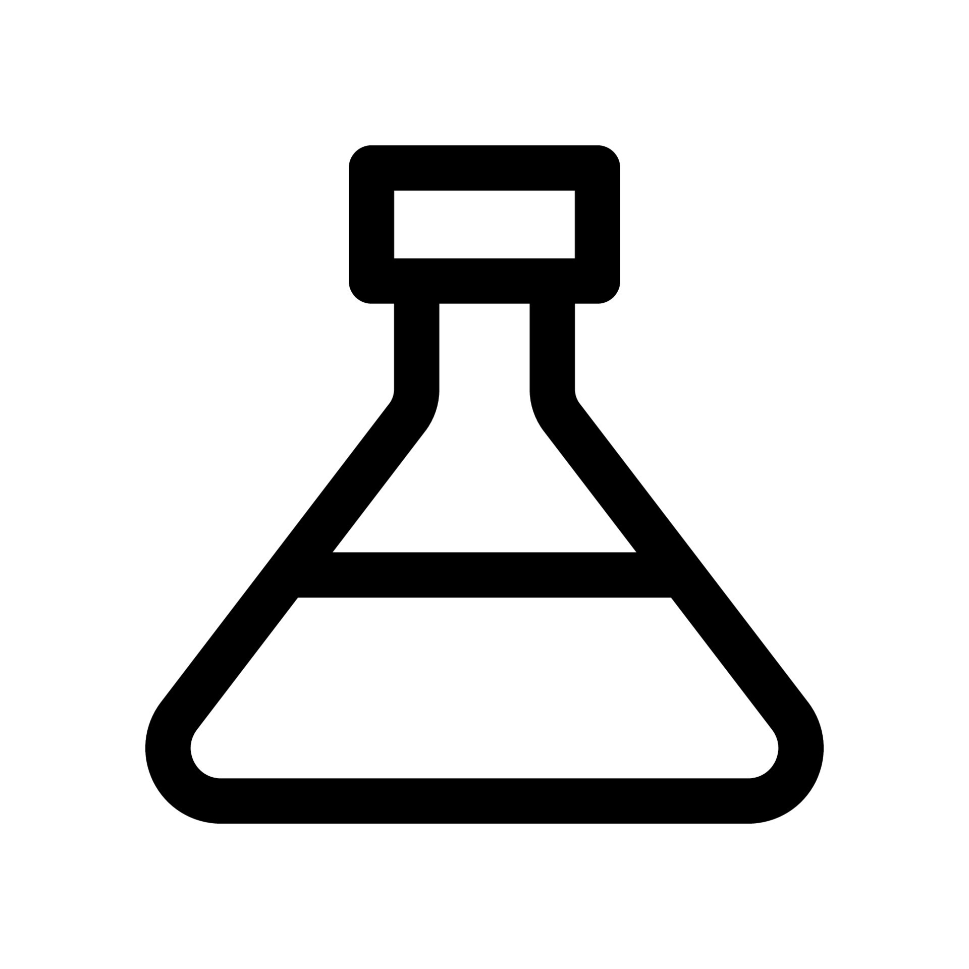 flask icon for your website design, logo, app, UI. 21344195 Vector Art ...