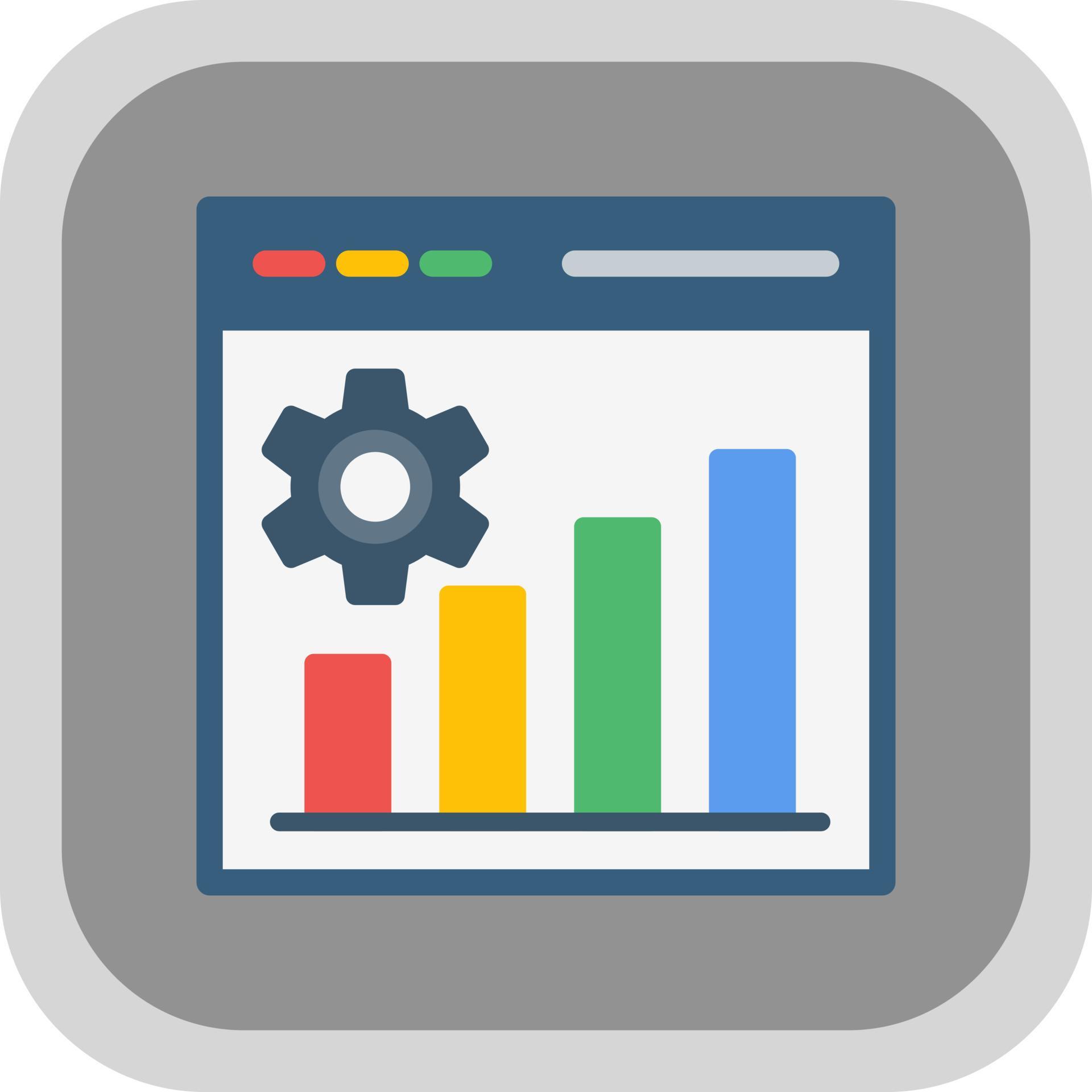 Data Driven Vector Icon Design 21345543 Vector Art at Vecteezy