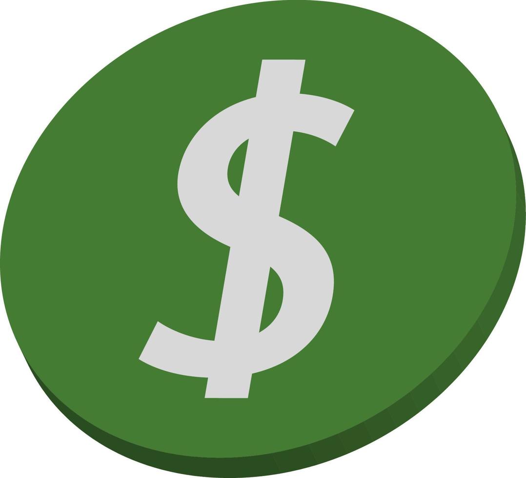 Dollar Icon 3d Realistic Vector 21346061 Vector Art At Vecteezy