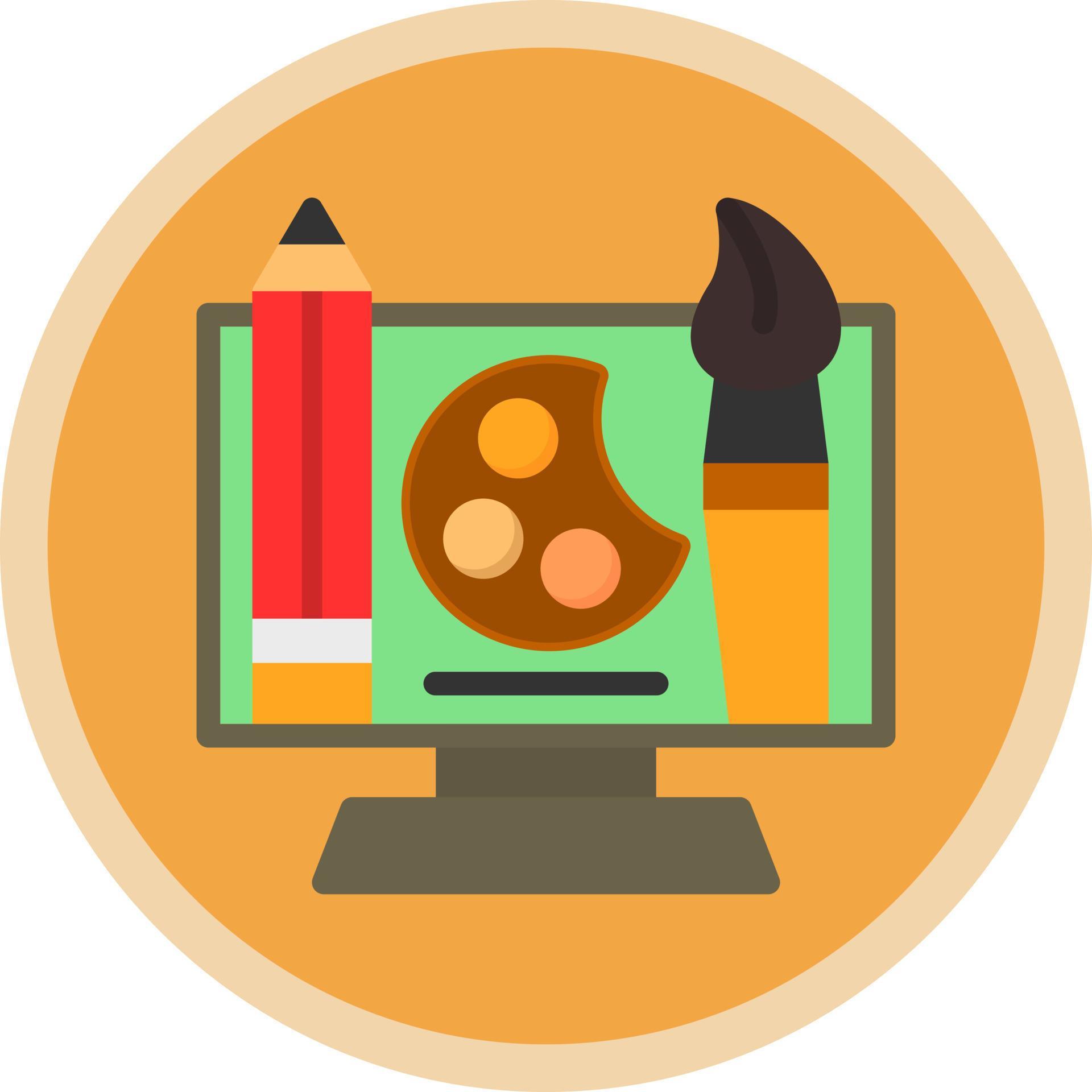 Digital Art Vector Icon Design 21347870 Vector Art at Vecteezy