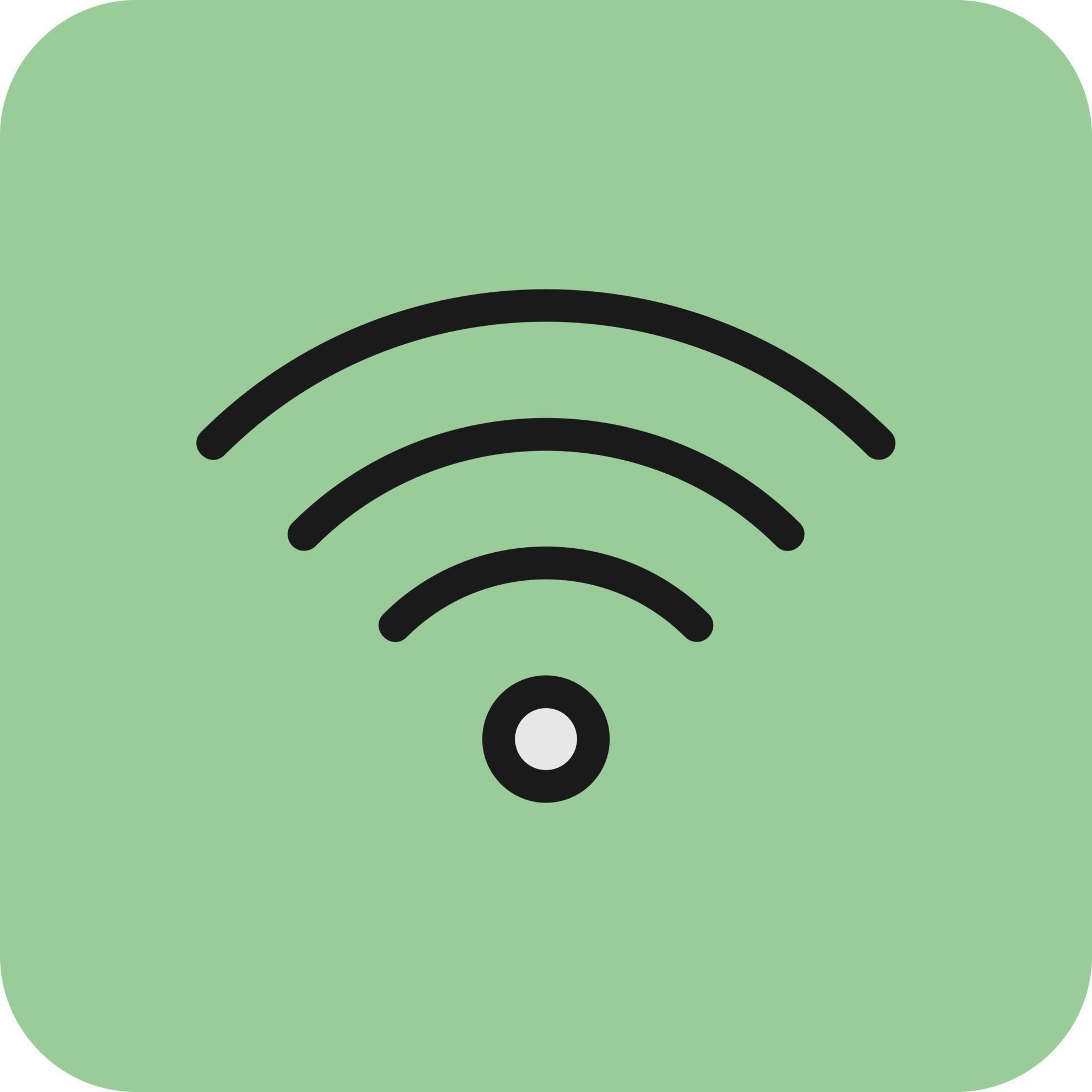 Wifi Connection Vector Icon Design 21349359 Vector Art At Vecteezy