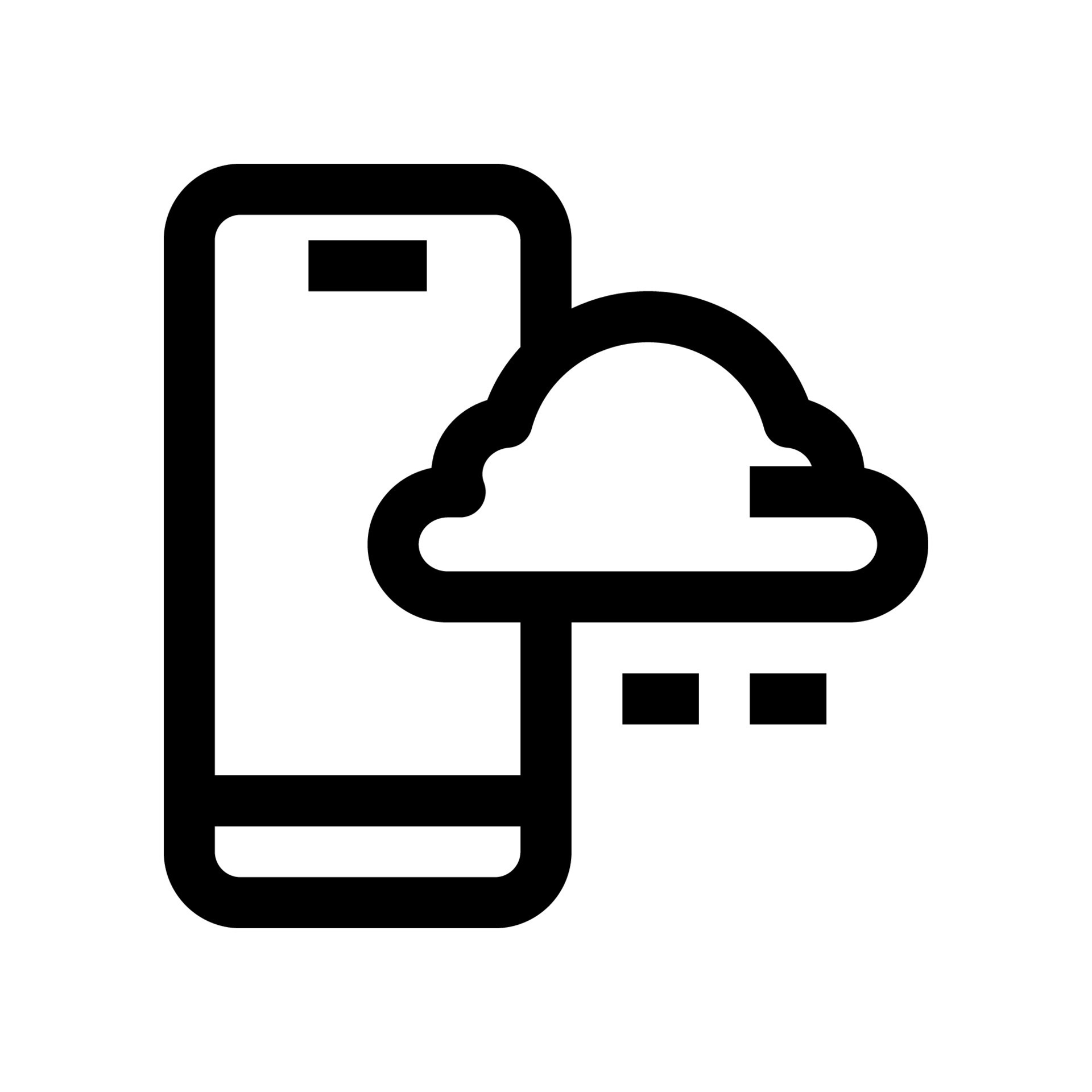 smartphone icon for your website, mobile, presentation, and logo design ...