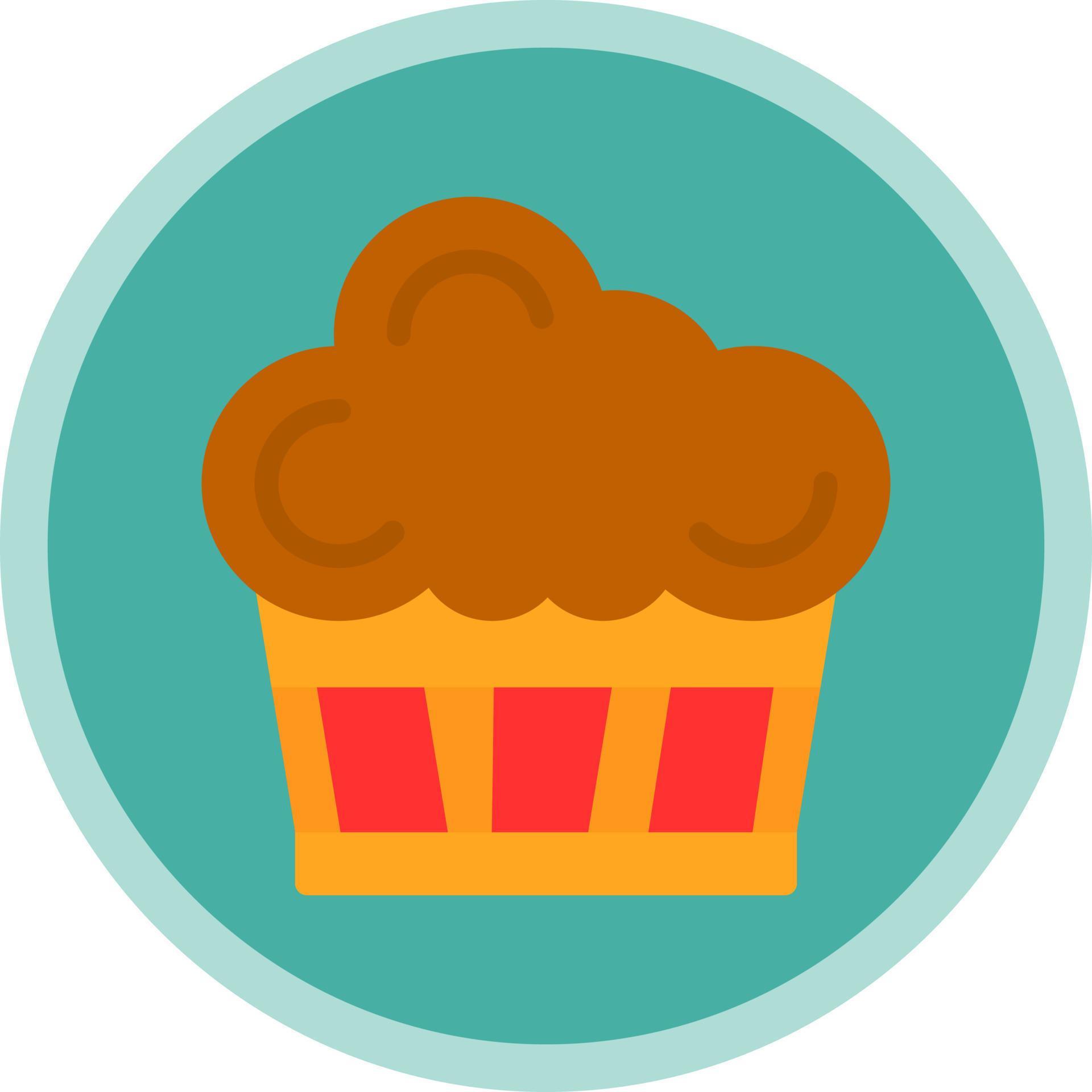 Cupcake Vector Icon Design 21350078 Vector Art At Vecteezy