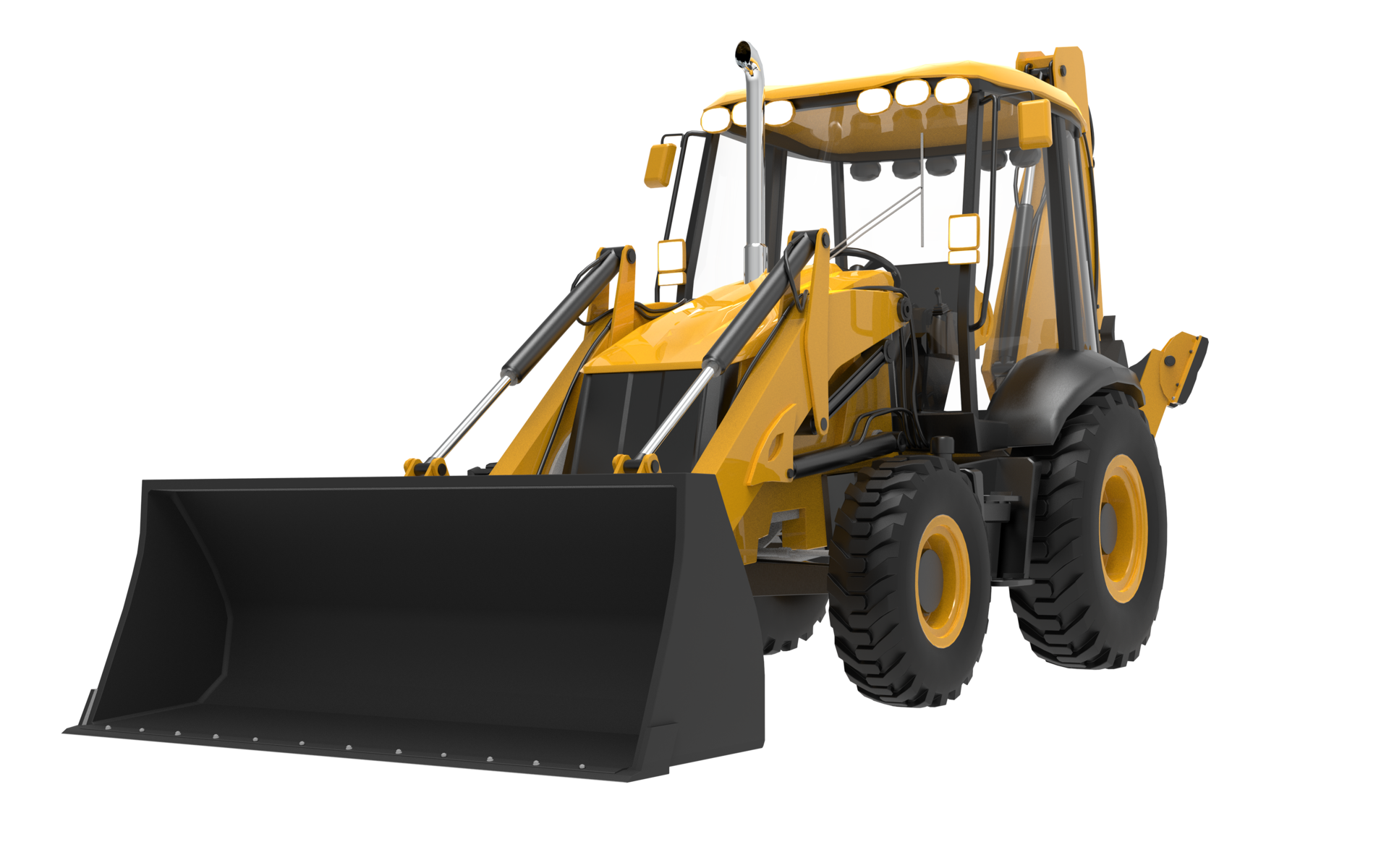 Yellow JCB tractor, excavator - heavy duty equipment vehicle 21351817 PNG Yellow JCB tractor, excavator - heavy duty equipment vehicle 21351817 PNG