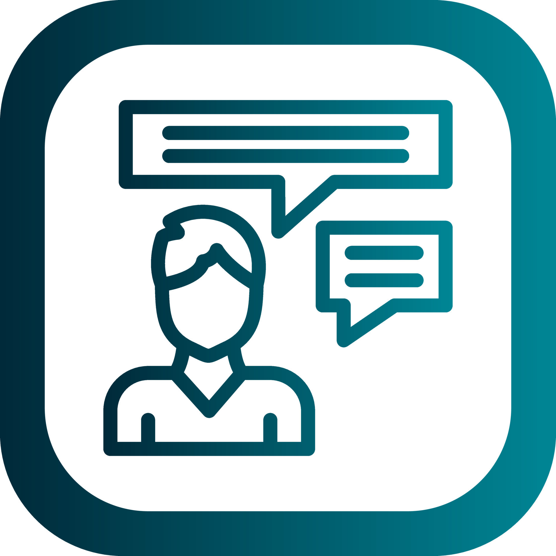 Inner Dialogue Vector Icon Design 21352080 Vector Art at Vecteezy Inner Dialogue Vector Icon Design 21352080 Vector Art at Vecteezy