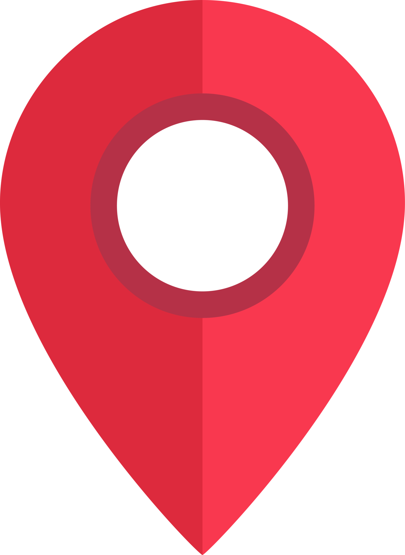 Red Location Pin Icon For Maps And Navigation 21352969 Png