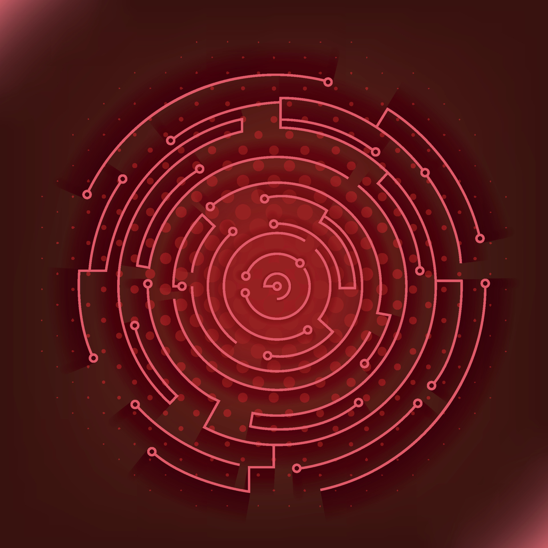 Technology Communication Cybernetic Element Vector Abstract Illustration Of Circuit Board In