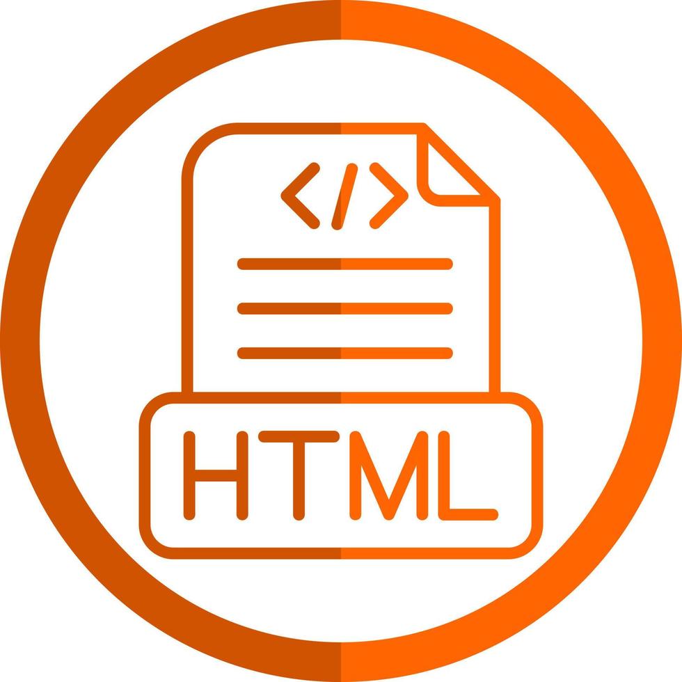 Html File Vector Icon Design 21356094 Vector Art at Vecteezy