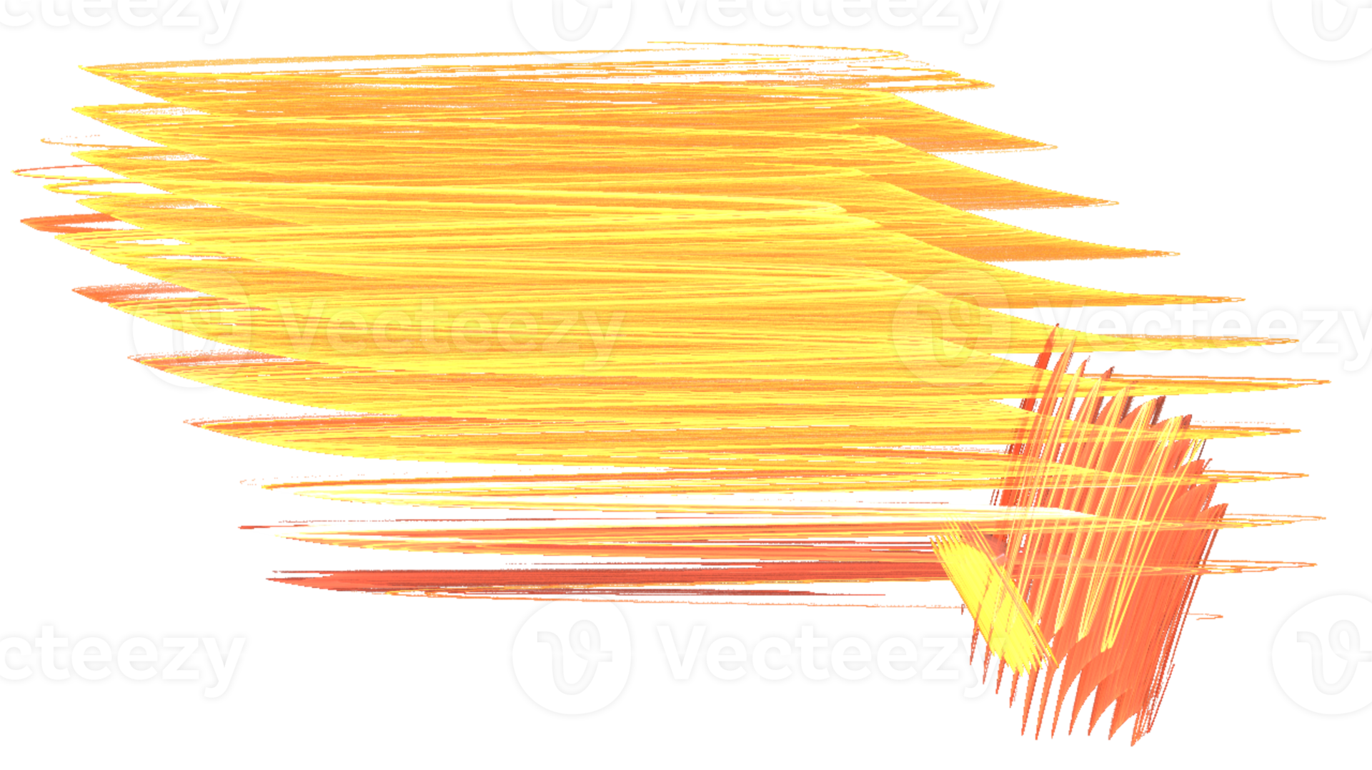 Abstract Element From Yellow And Orange Horizontal Lines Isolated abstract-element-from-yellow-and-orange-horizontal-lines-isolated