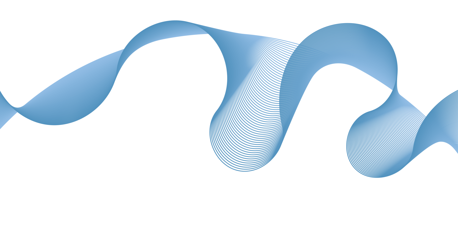 Wave Lines Smooth Flowing Dynamic Multicolor Gradient Isolated On