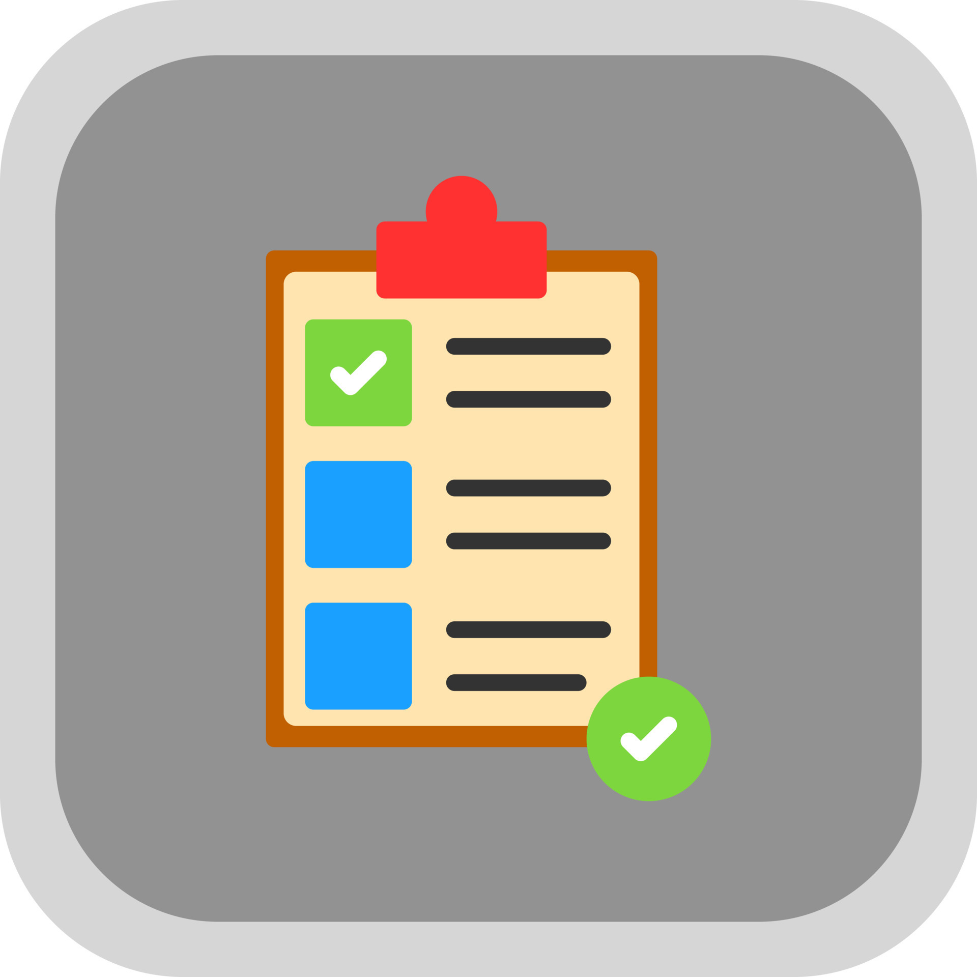 Tasks Vector Icon Design 21358543 Vector Art at Vecteezy