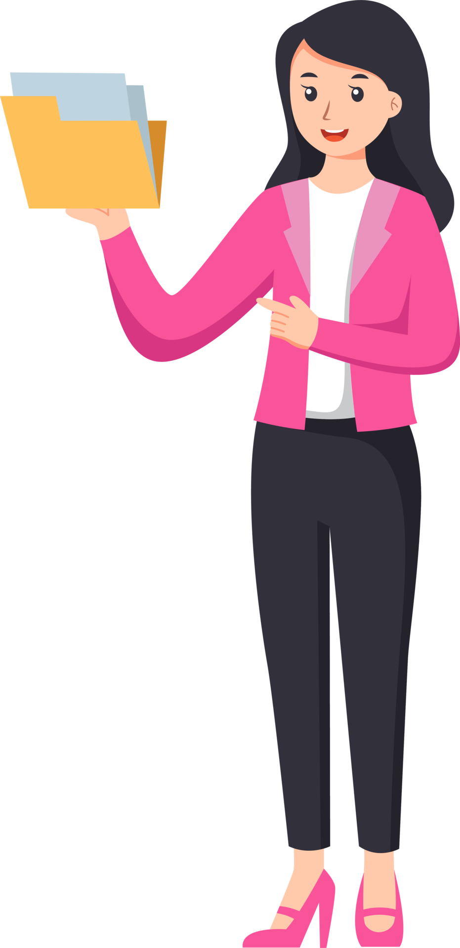 Digital Data Protection Illustration With Cyber Security Cartoon Character Cloud Computing