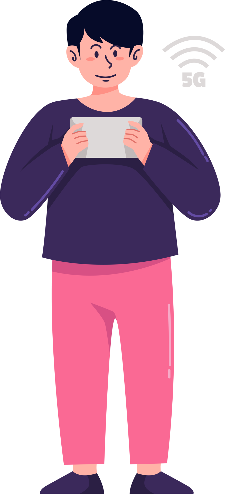 Cartoon character using mobile wireless technology for faster ... Cartoon character using mobile wireless technology for faster ...