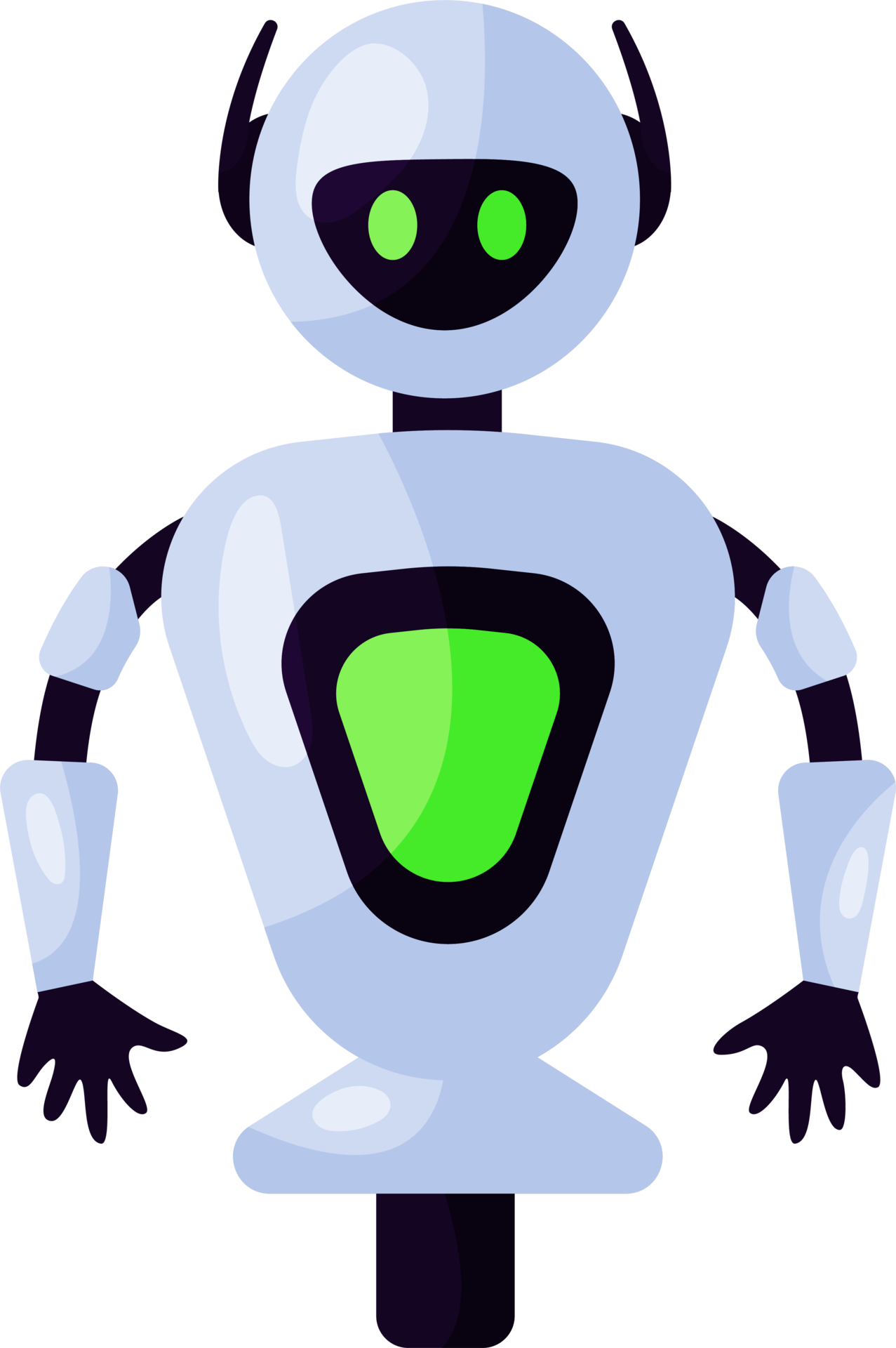 Cute Robot Chatbot Ai Bot Character Design Illustration Ai