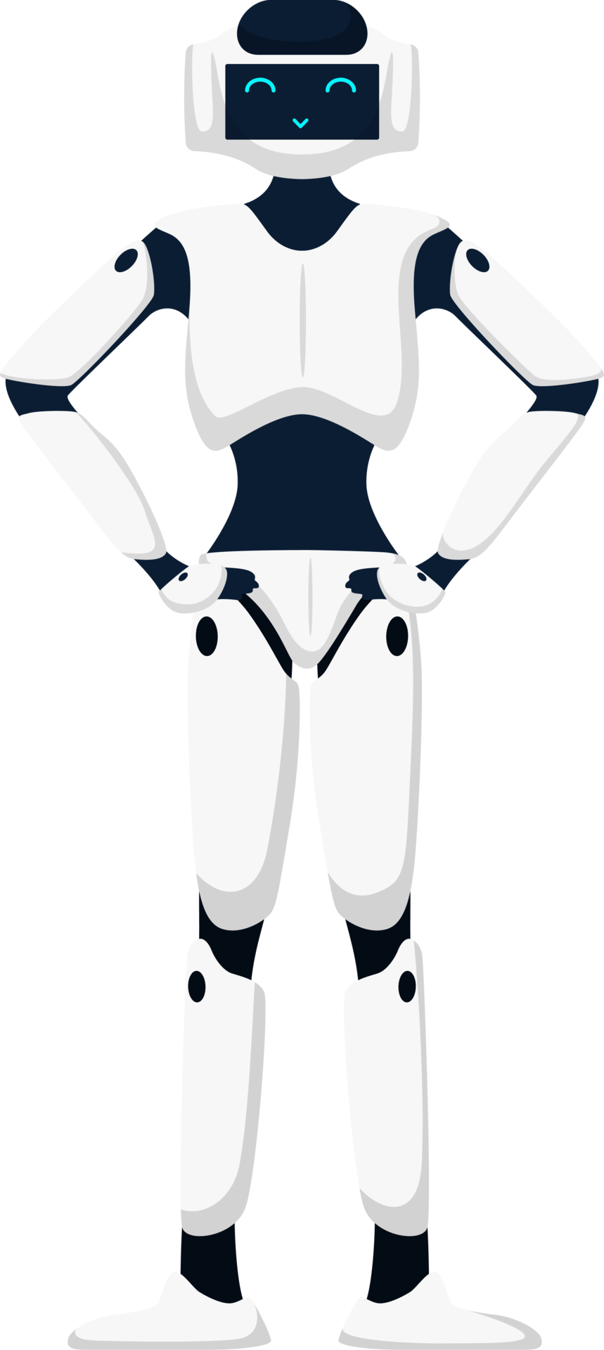 Cute Robot Chatbot Ai Bot Character Design Illustration Ai Technology And Cyber Character