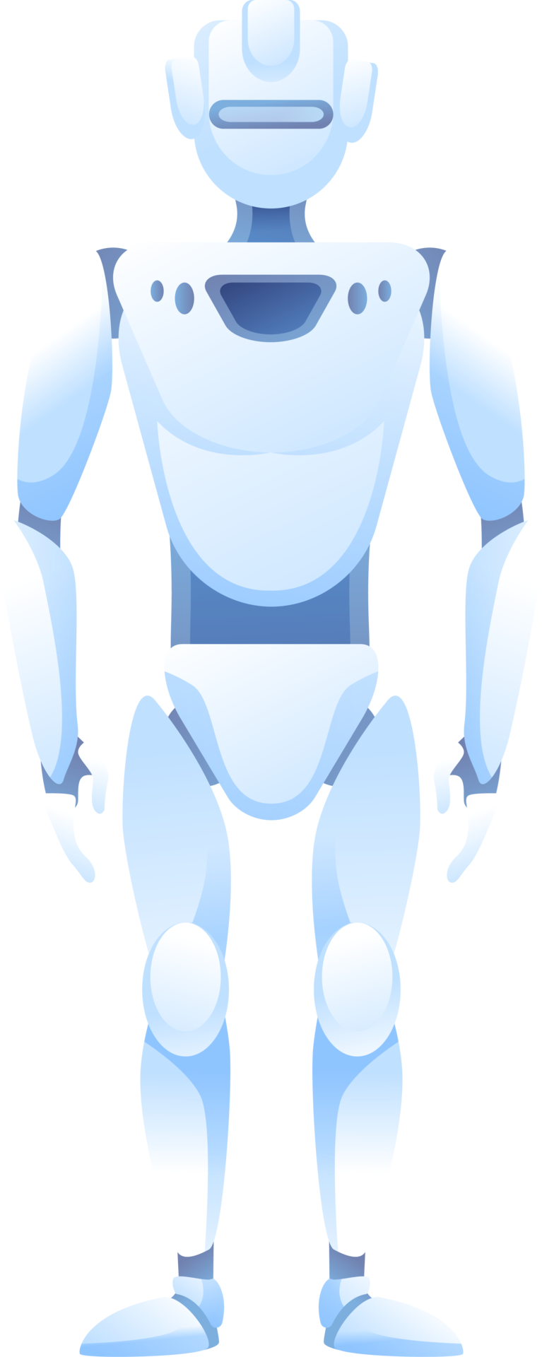 Cute Robot Chatbot Ai Bot Character Design Illustration Ai