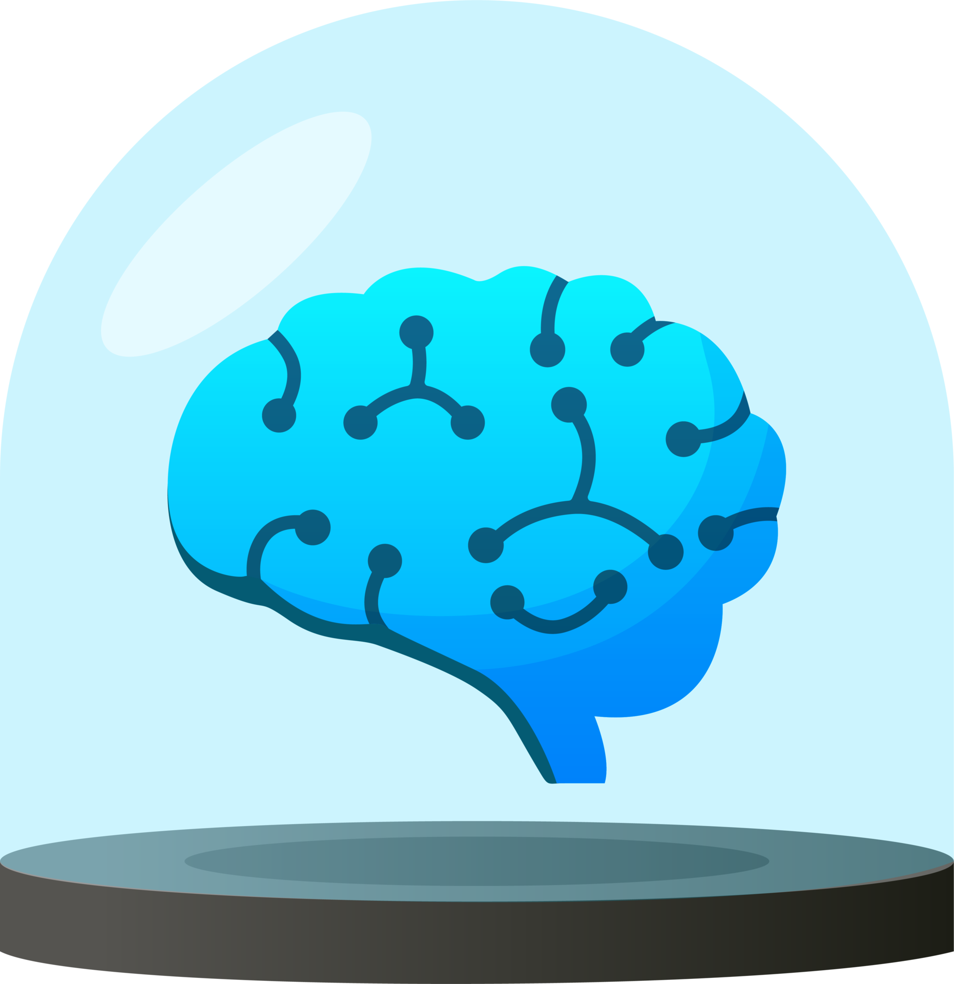 Artificial intelligence icon element design illustration. AI technology ...